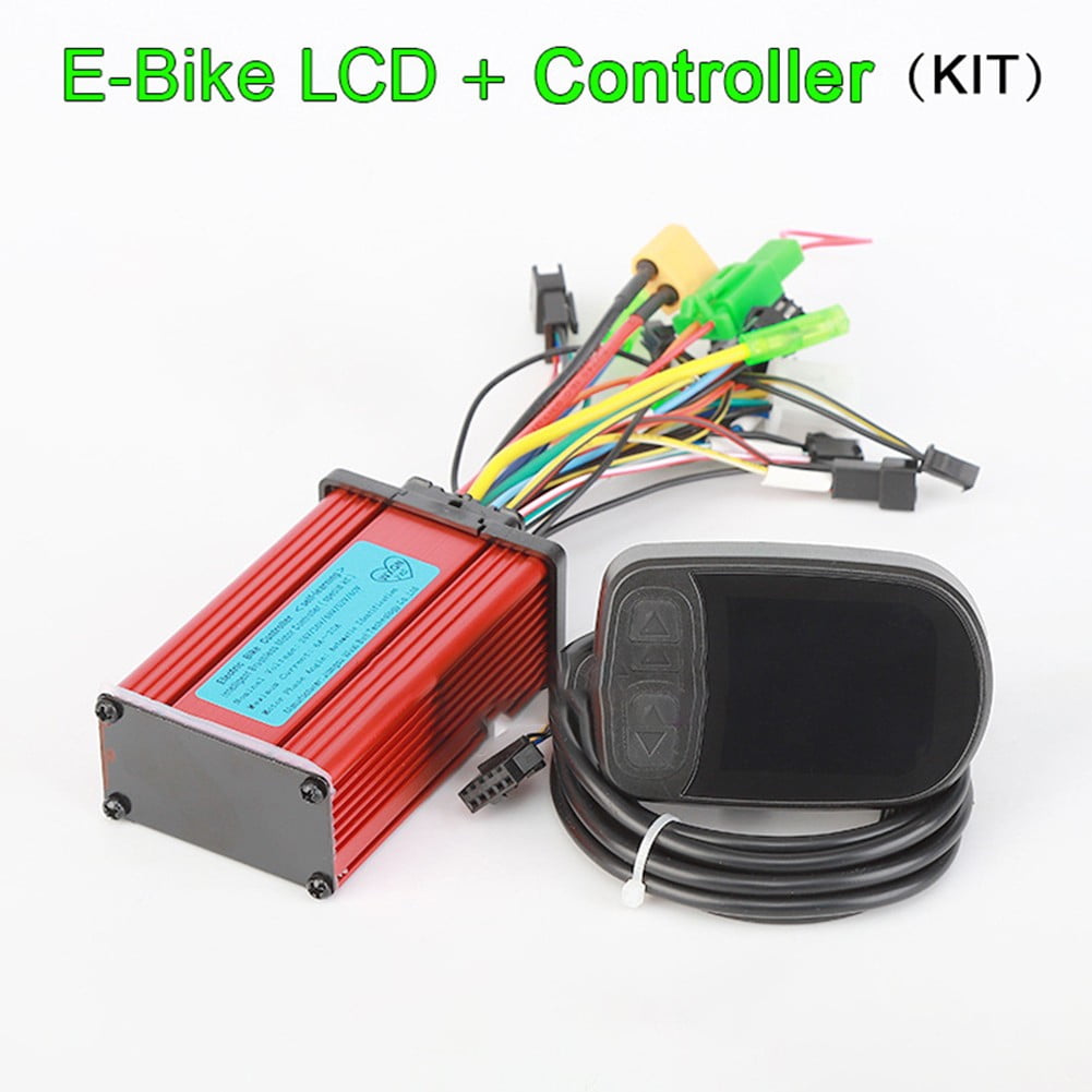 CAIJIEXI 350W 500W 800W Ebike Brushless Controller with Lcd Display for ...