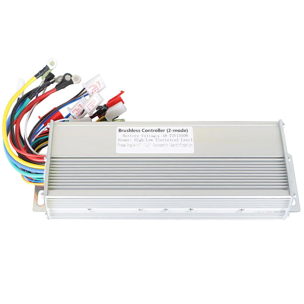 CAIJIEXI 36V 48V 72V Brushless Motor Speed Controller for Electric Bike ...