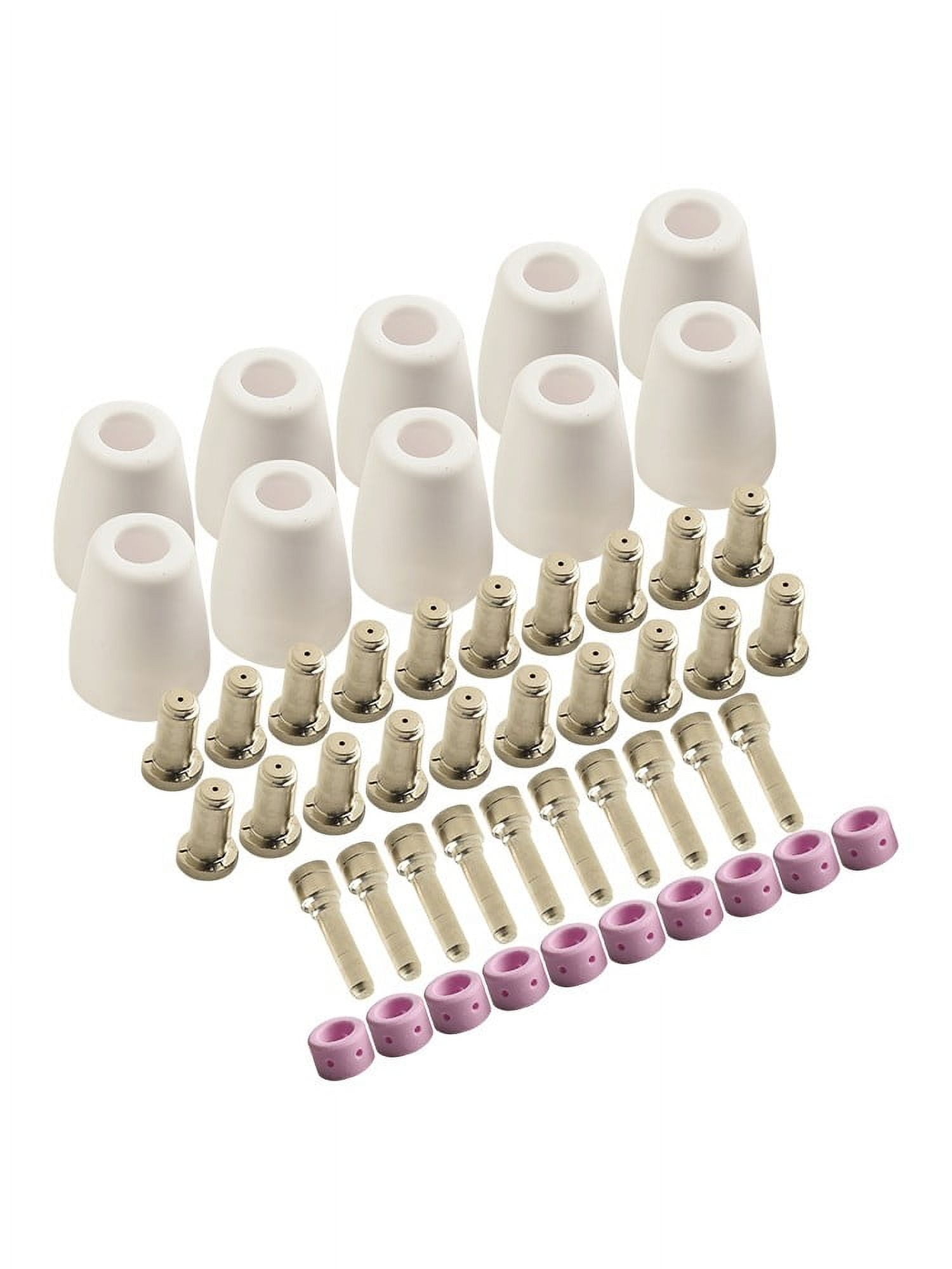 CAIJIEXI 50x for ES AB PCM-500i Plasma Electrode Tip XT Shield Cup Ring ...