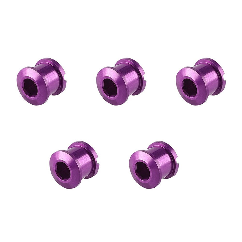 CAIJIEXI 5Pcs Bicycle Crankset Bolts Single Disc Bolts Double Disc ...