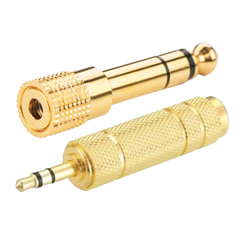 CAIJIEXI 6.5mm To 3.5mm 6.5mm To 3.5mm Audio Microphone Mic Converter ...