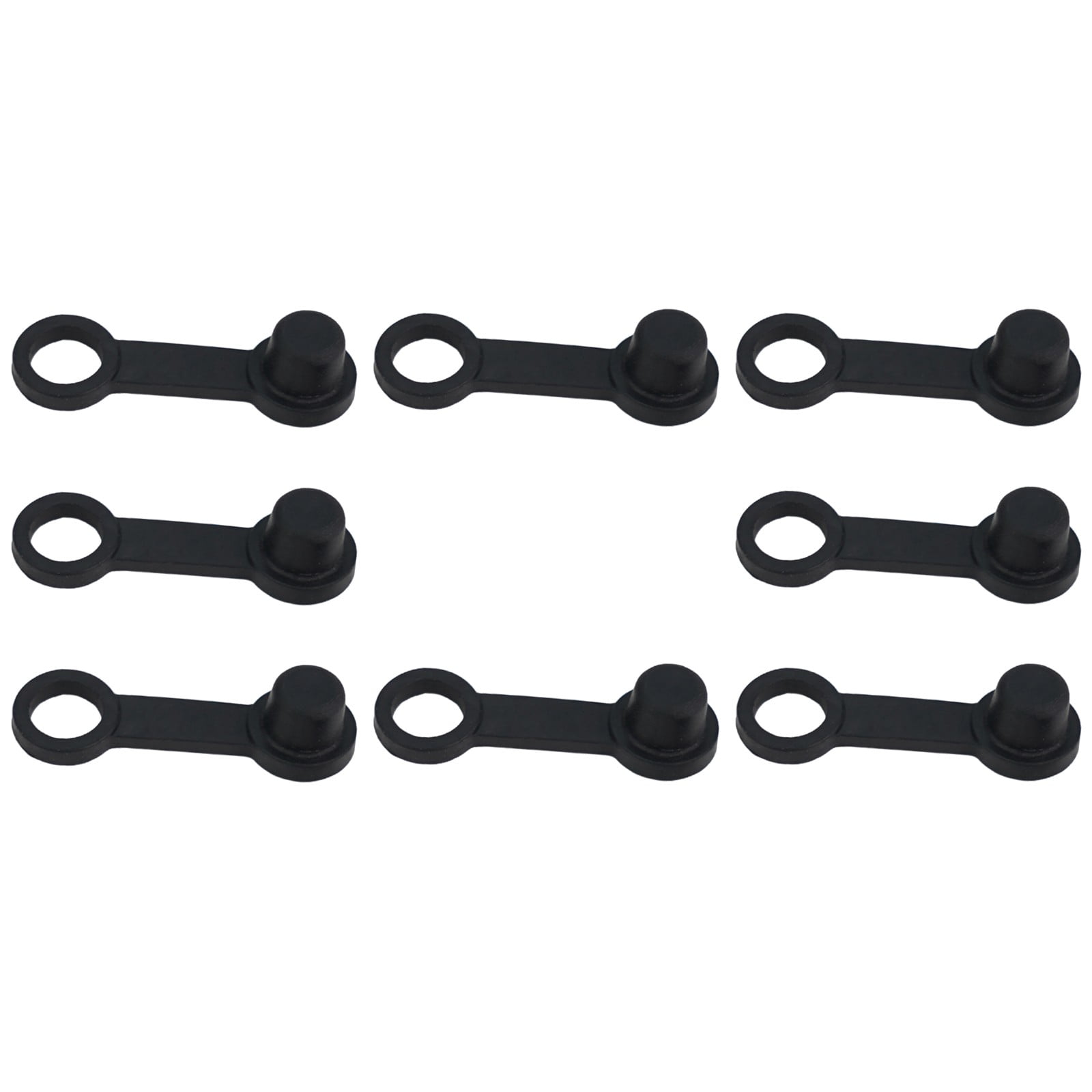 CAIJIEXI 8Pcs Black Car Atv Caravan Rubber Brake Bleed Nipple Grease ...