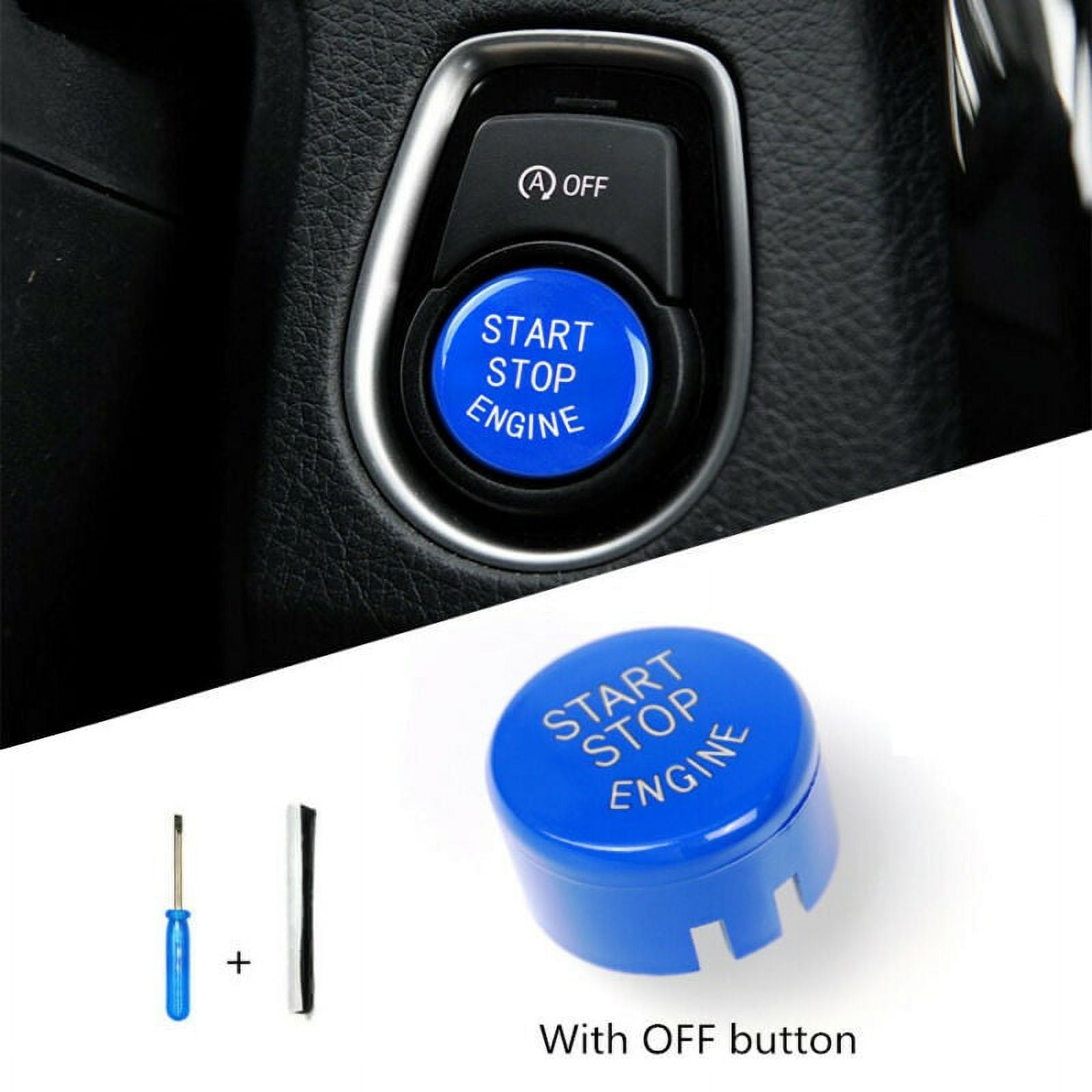 CAIJIEXI Abs Plastic Car Engine Stop Button Switch Cover Trim for Bmw ...