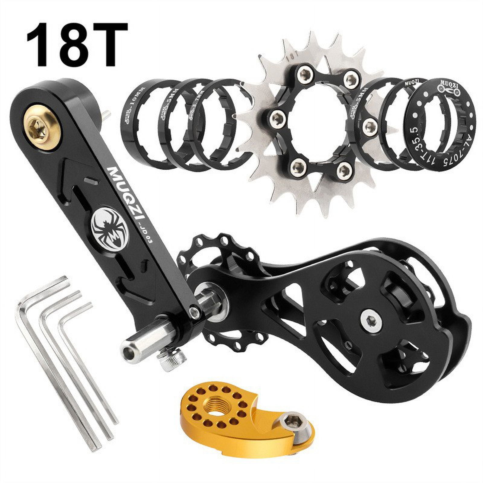 CAIJIEXI Bike Speed Single Speed Flywheel Chain Stabilizer Chain Drop ...