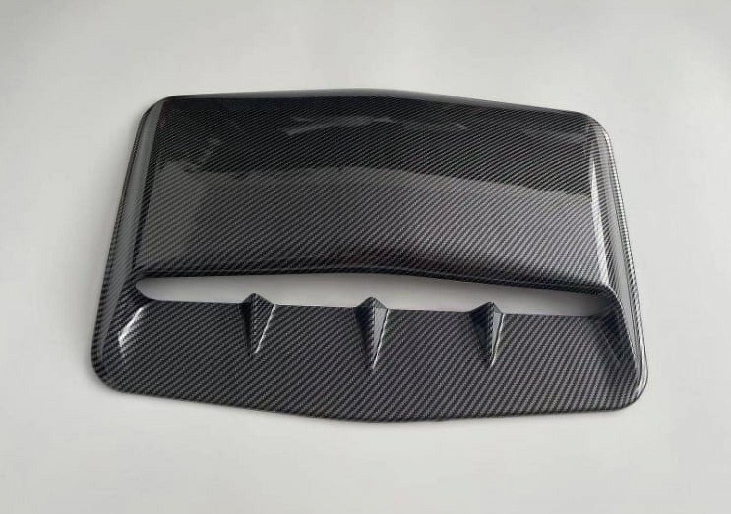 CAIJIEXI Black Decorative Air Flow Intake Scoop Bonnet Vent Hood Cover ...