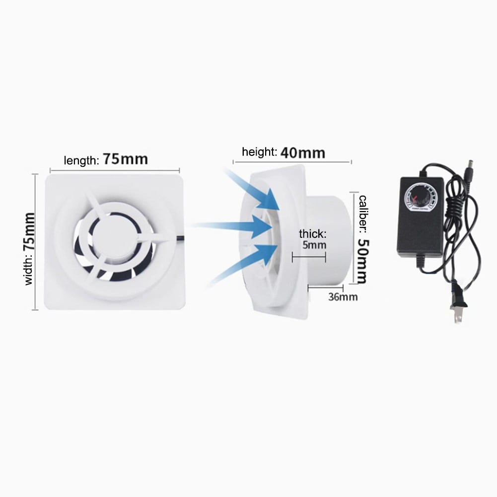 CAIJIEXI Built-in inlet and outlet fans can adjust the ventilation ...