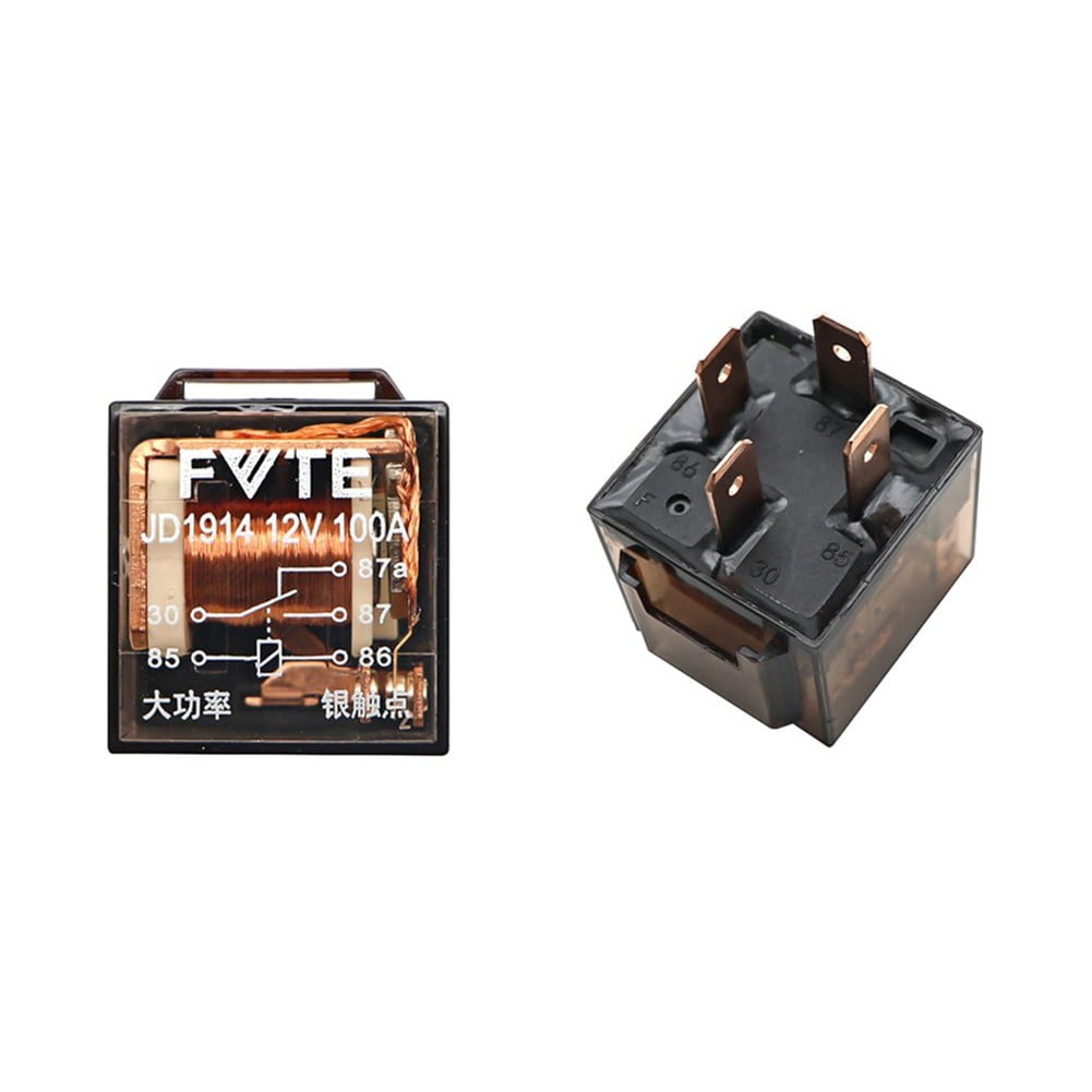 CAIJIEXI Car Relay the Relay Water-resistant Waterproof 100A 5-pin SPDT ...