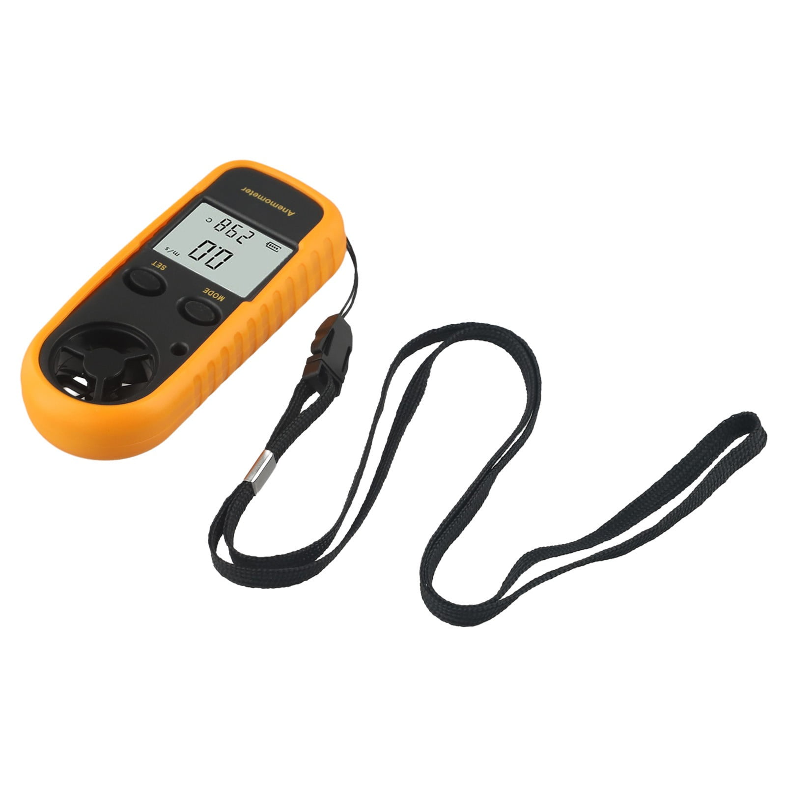 CAIJIEXI Digital Hand-Held Wind Speed Gauge Meter 0-30M/S Accuracy ...