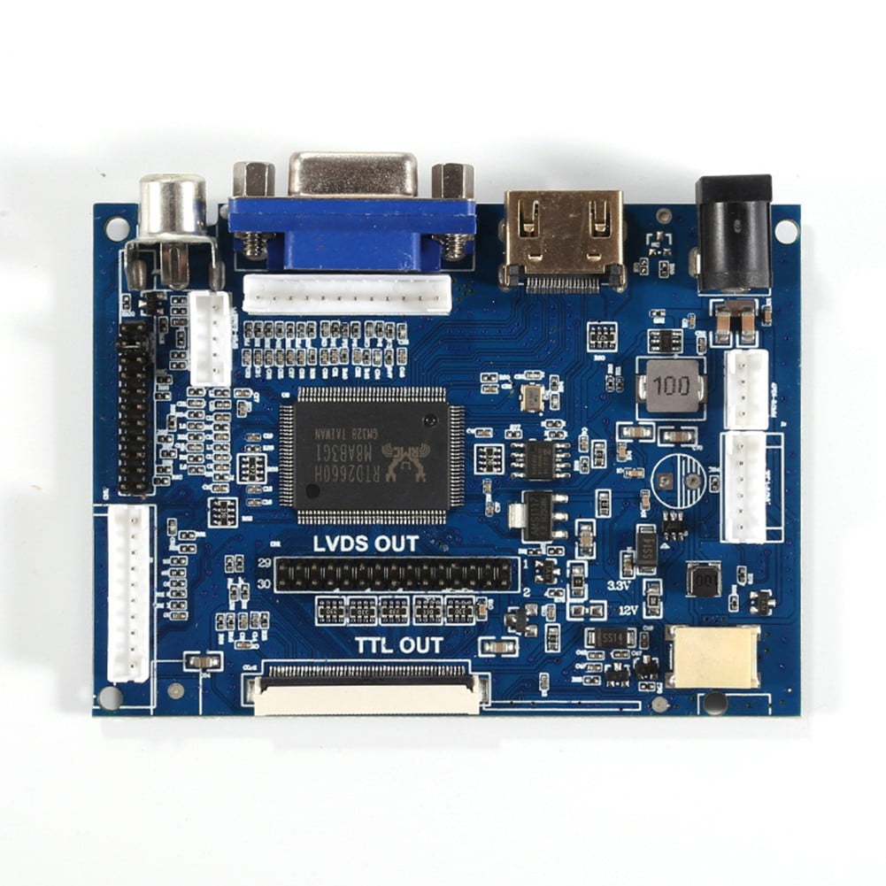 CAIJIEXI Efficient Vga Lcd Ttl Lvds Controller Board for 7 At070Tn90/92 ...