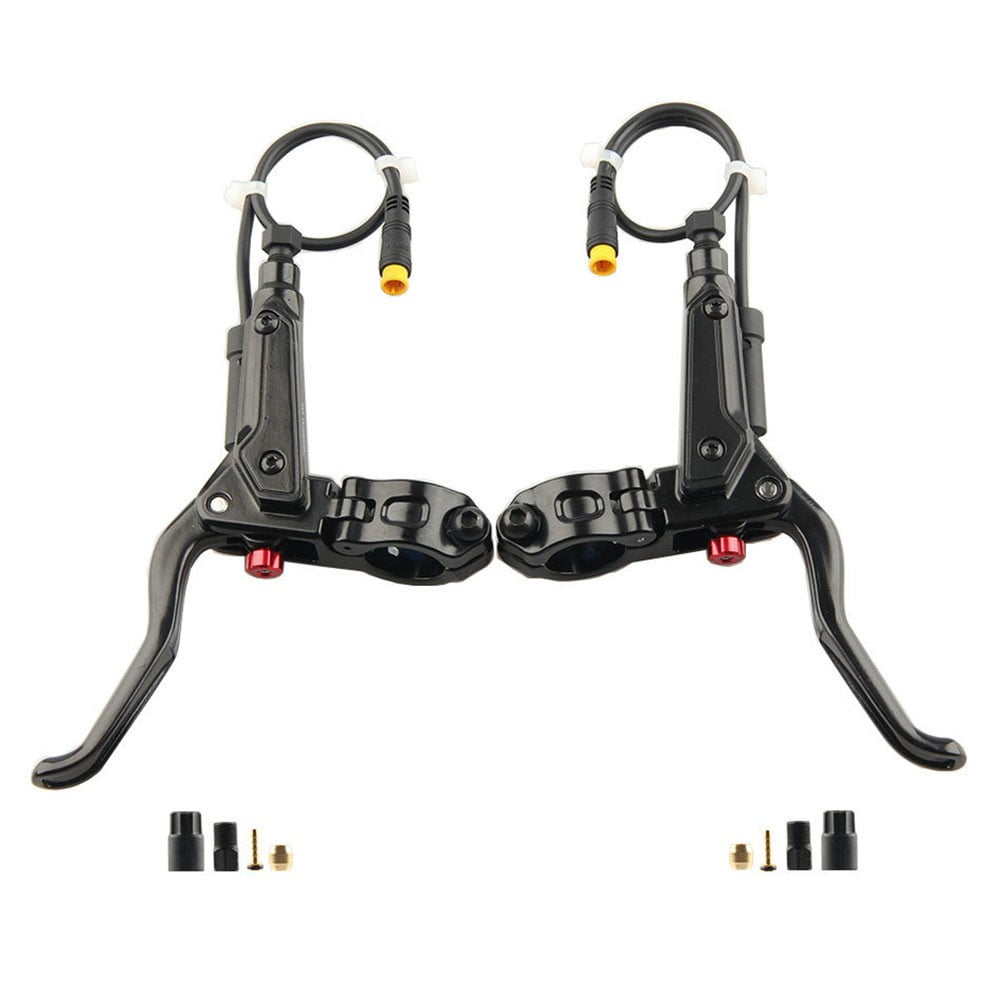 CAIJIEXI Electric Bicycles Brake Lever 3Pin Hydraulic Brake Levers for ...