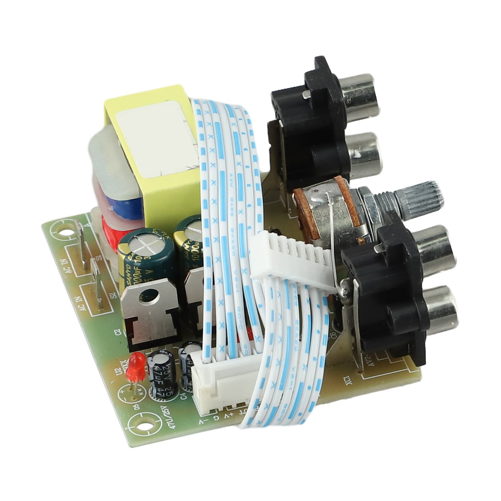 CAIJIEXI Equalizer Power Supply Board with Volume Control Dual Power ...