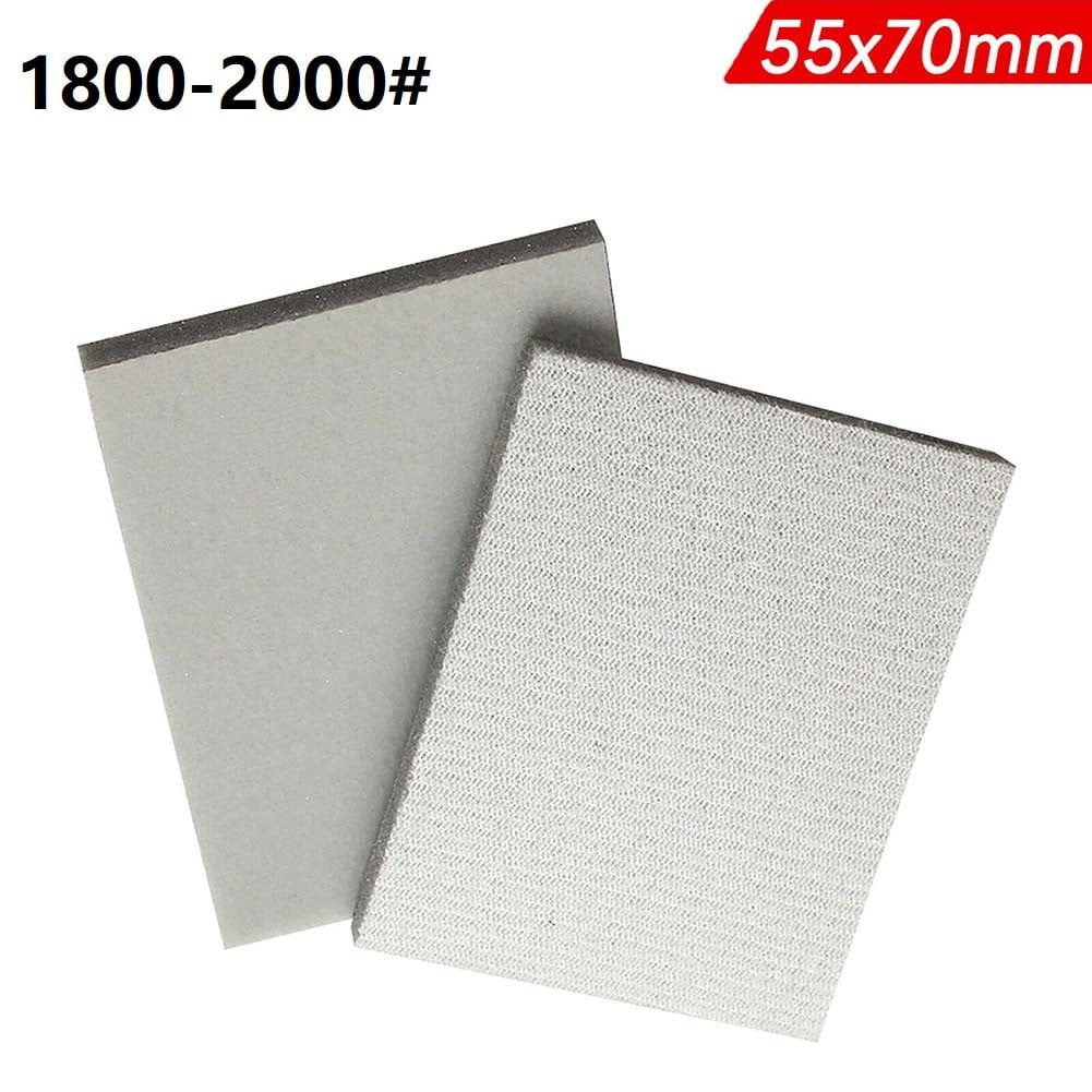 CAIJIEXI Flocking Sanding Sponge 300-3000 Grit Reusable Wet Sanding ...