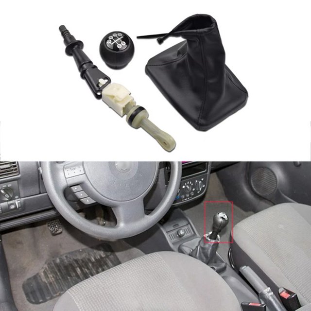 CAIJIEXI For Opel For CORSA C Gear Shift Assembly with Hand Brake Boot ...