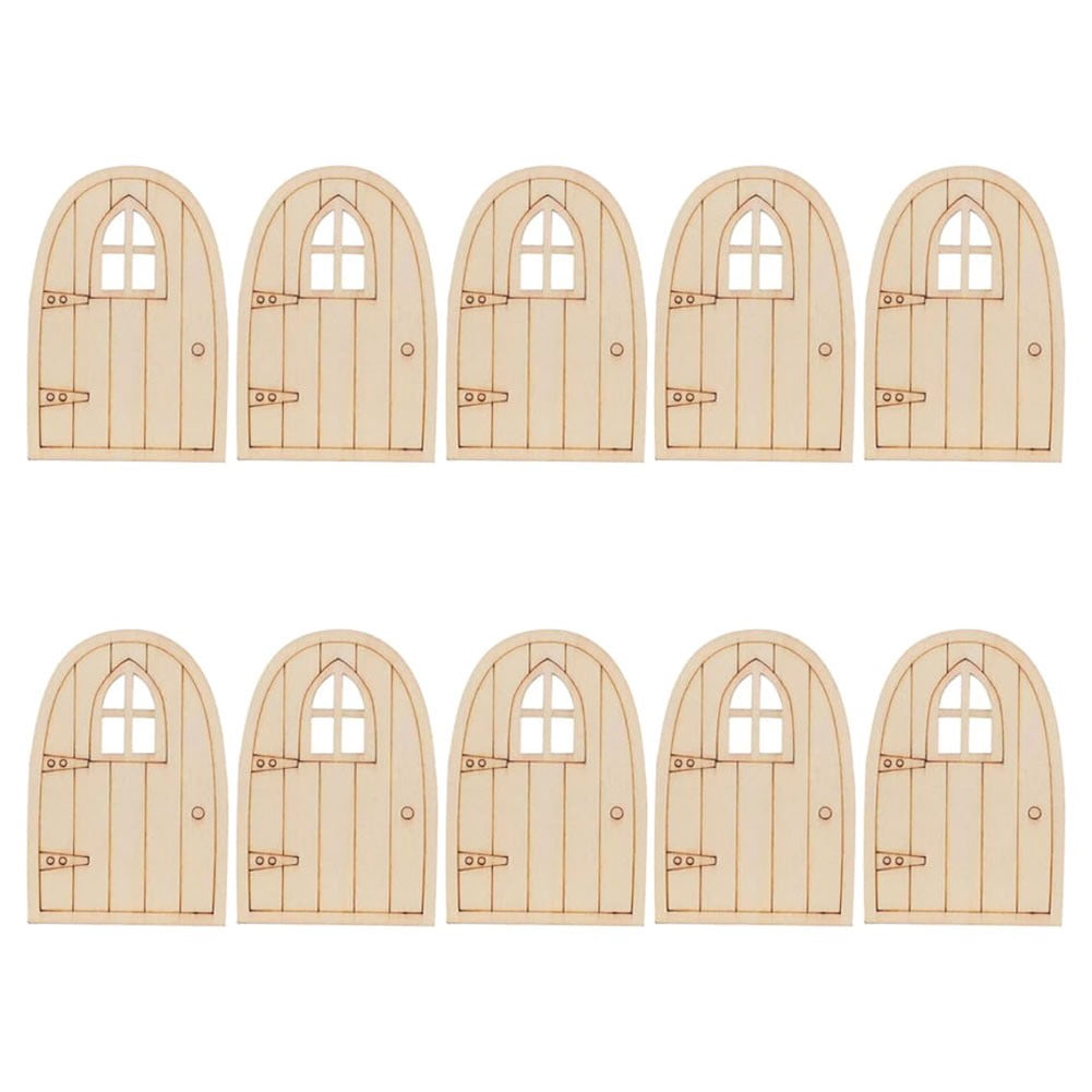 CAIJIEXI Garden Patio Decorations Mini Fairy Doors Garden Patio Easy to ...