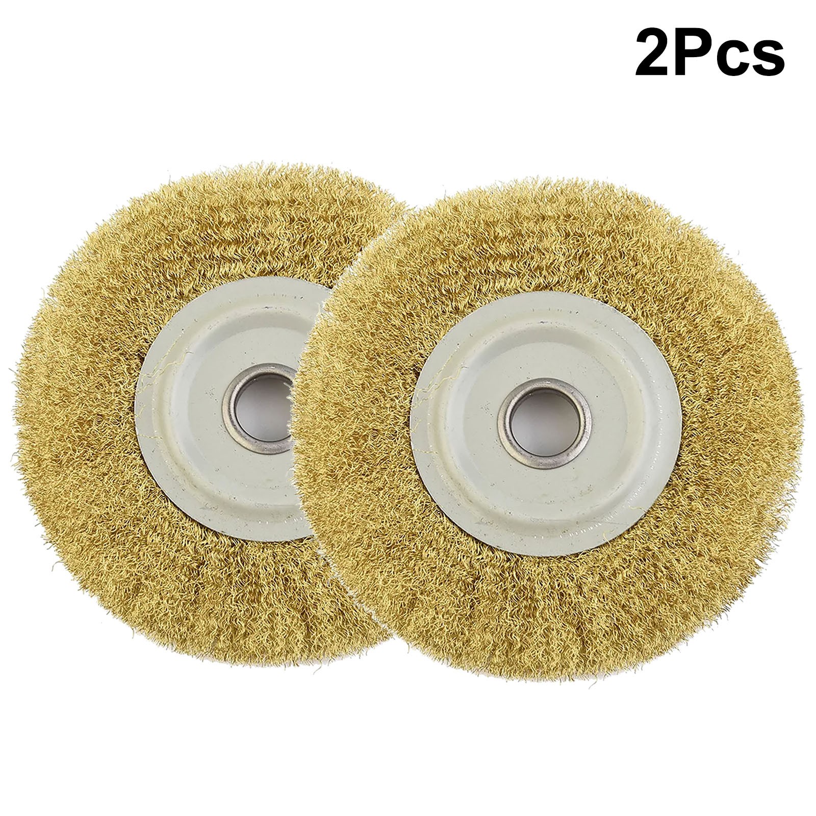 CAIJIEXI Hole Flat Wire Wheel Flat Rust Removal and Polishing with Inner Hole Wire Brush 65X6mm ...