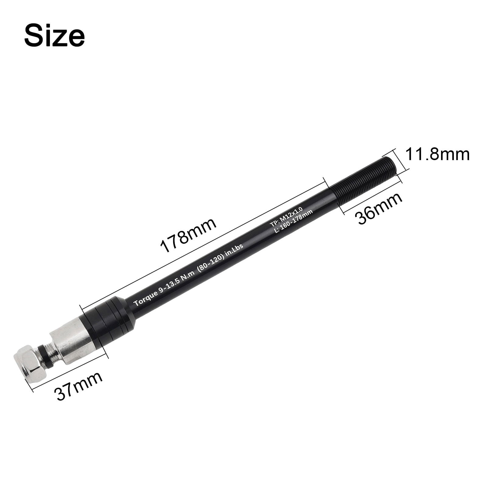 CAIJIEXI Hot Sale Bicycle Trailer Thru Axle Adapter Bike Front Fork ...