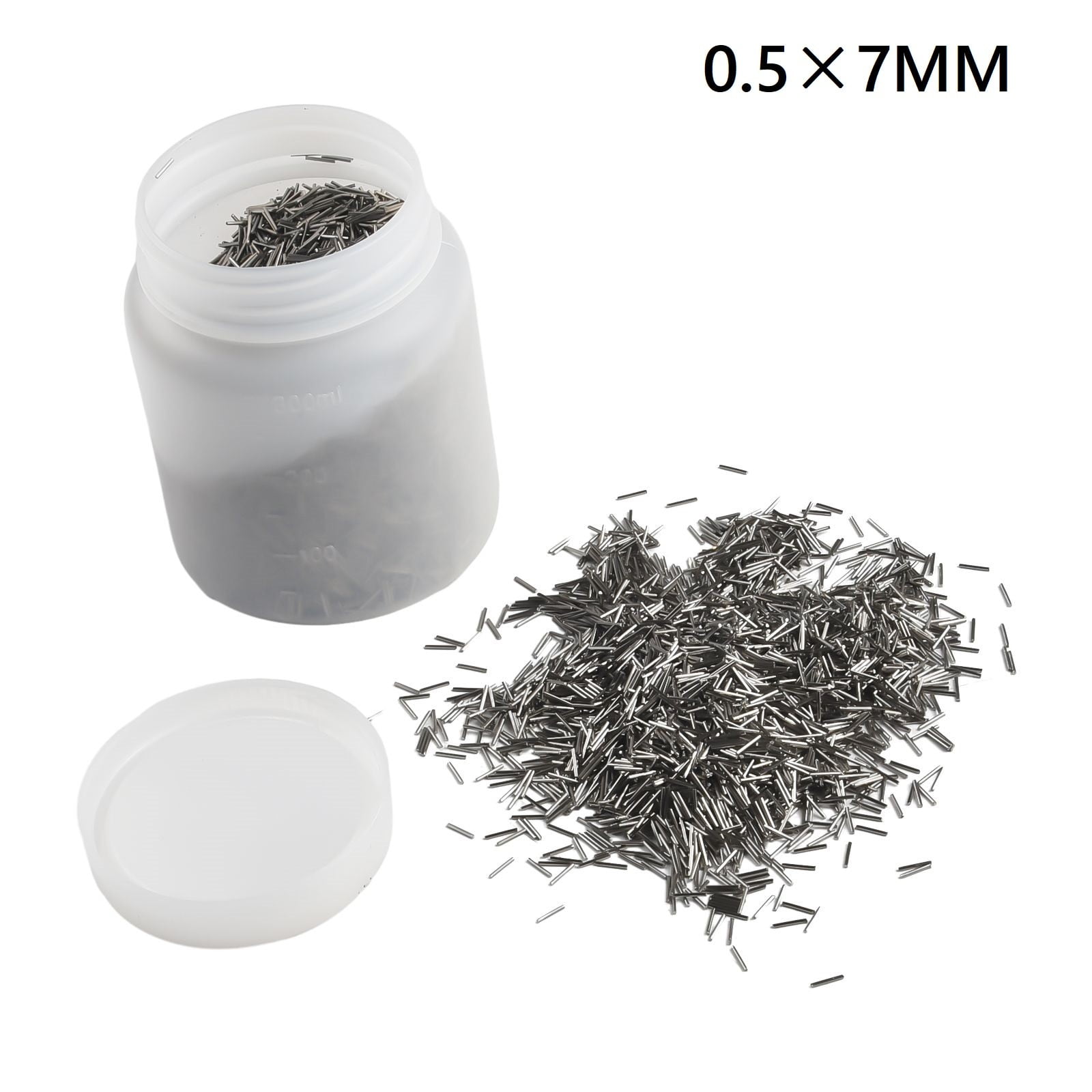 CAIJIEXI Magnetic Polishing Needle 1kg of Magnetic Stainless Steel Pins ...