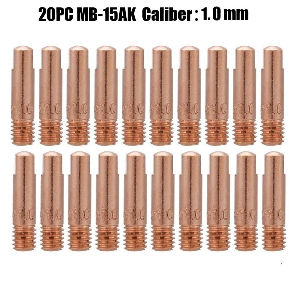 CAIJIEXI Mig/Mag Contact Welding Torch Nozzle Contact Tip Fits MB-15AK ...