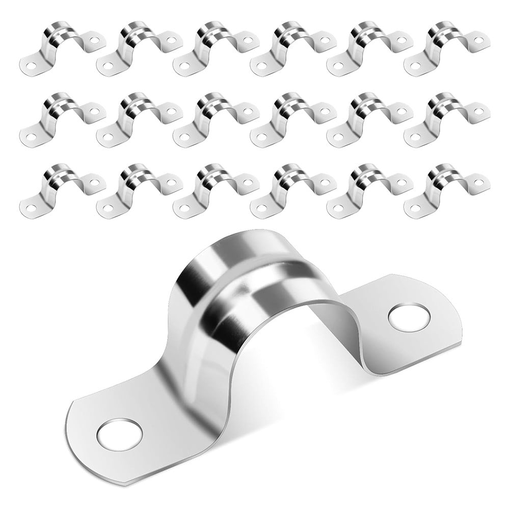 CAIJIEXI Pipe Clamps Designed for Secure Mounting of Hoses Fences and ...