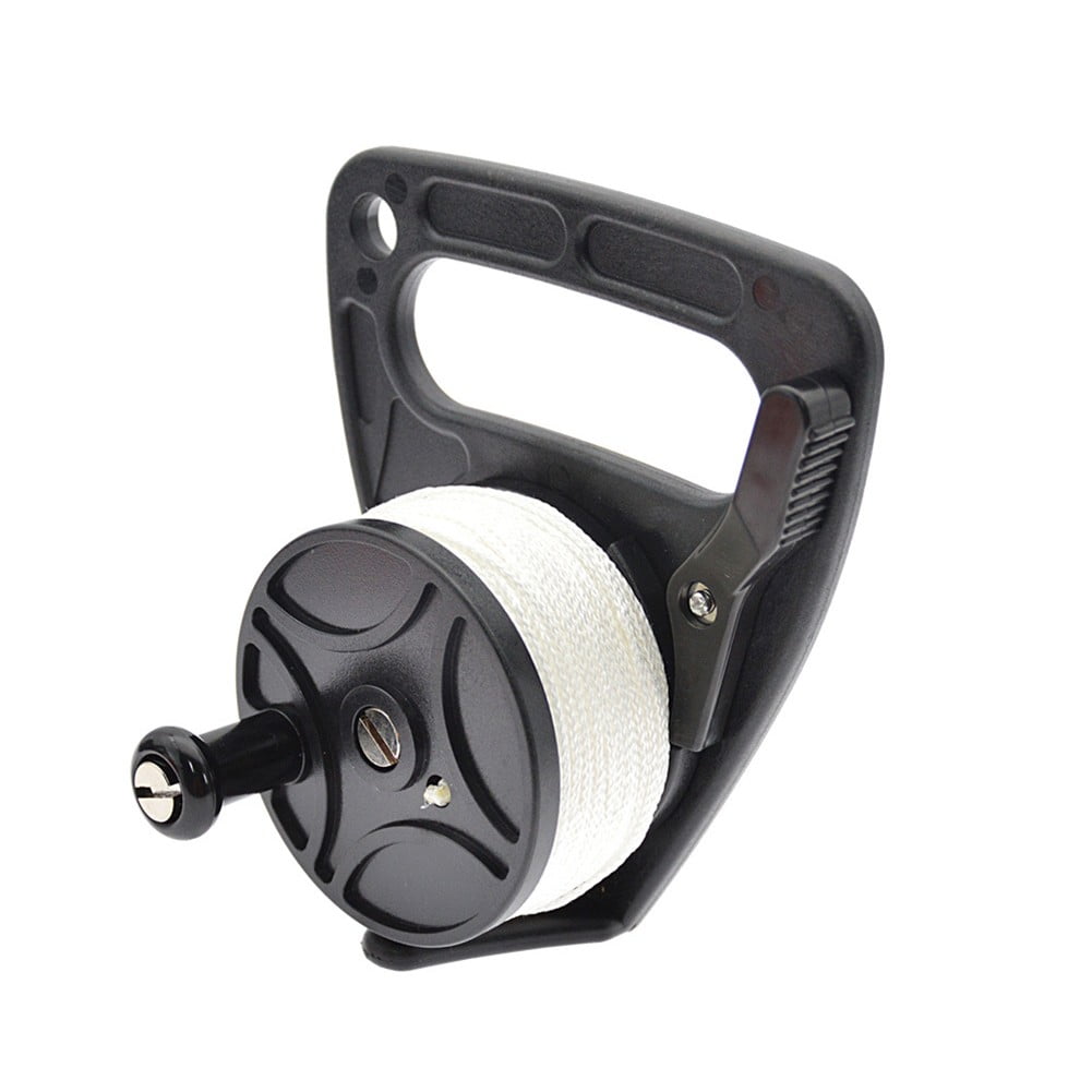 CAIJIEXI Premium Rope Scuba Diving Reel Spool with Handle for Cave and ...