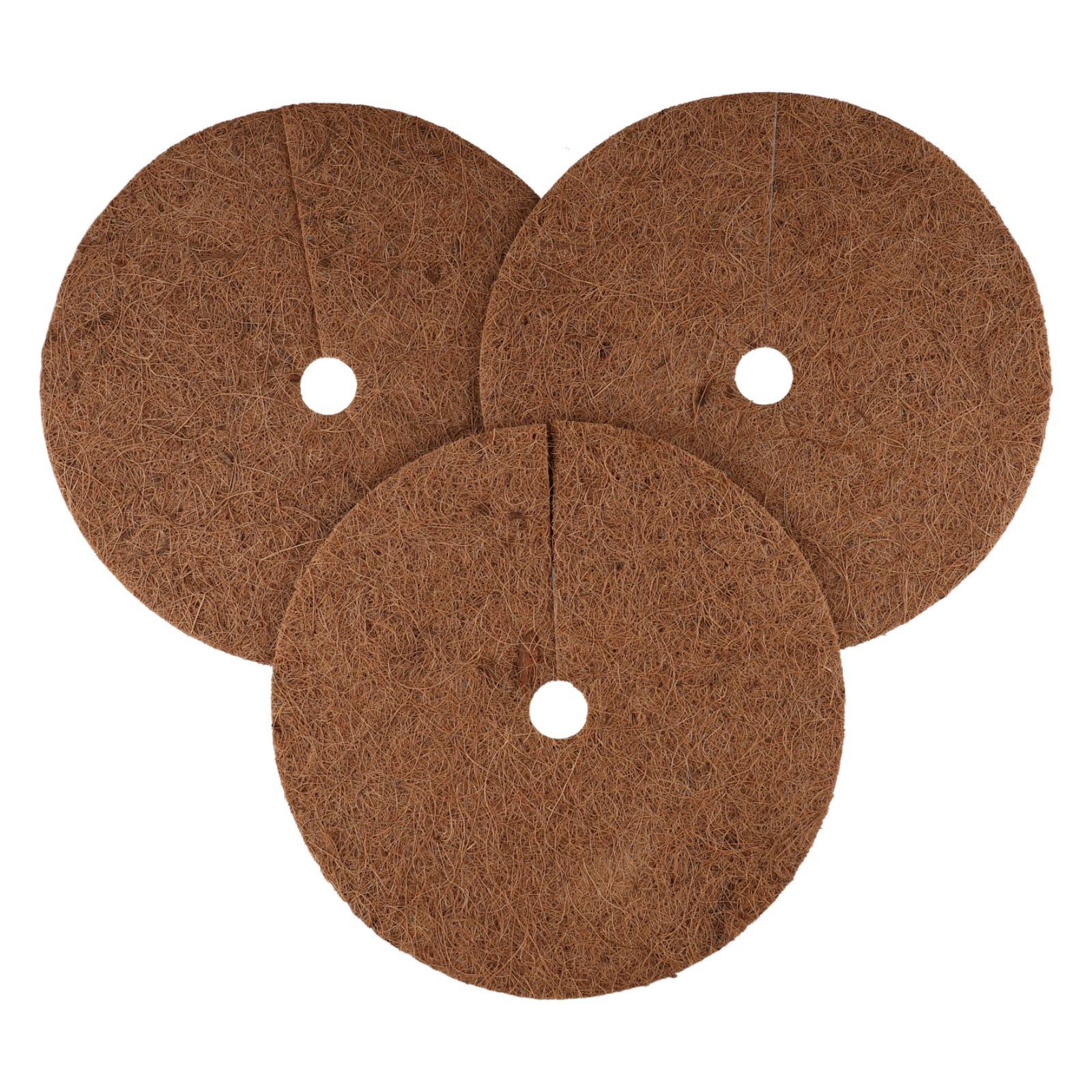 CAIJIEXI Retention Pad Coconut Palm Mat Garden Supplies Grow Healthy Mulch Ring Tree Natural ...