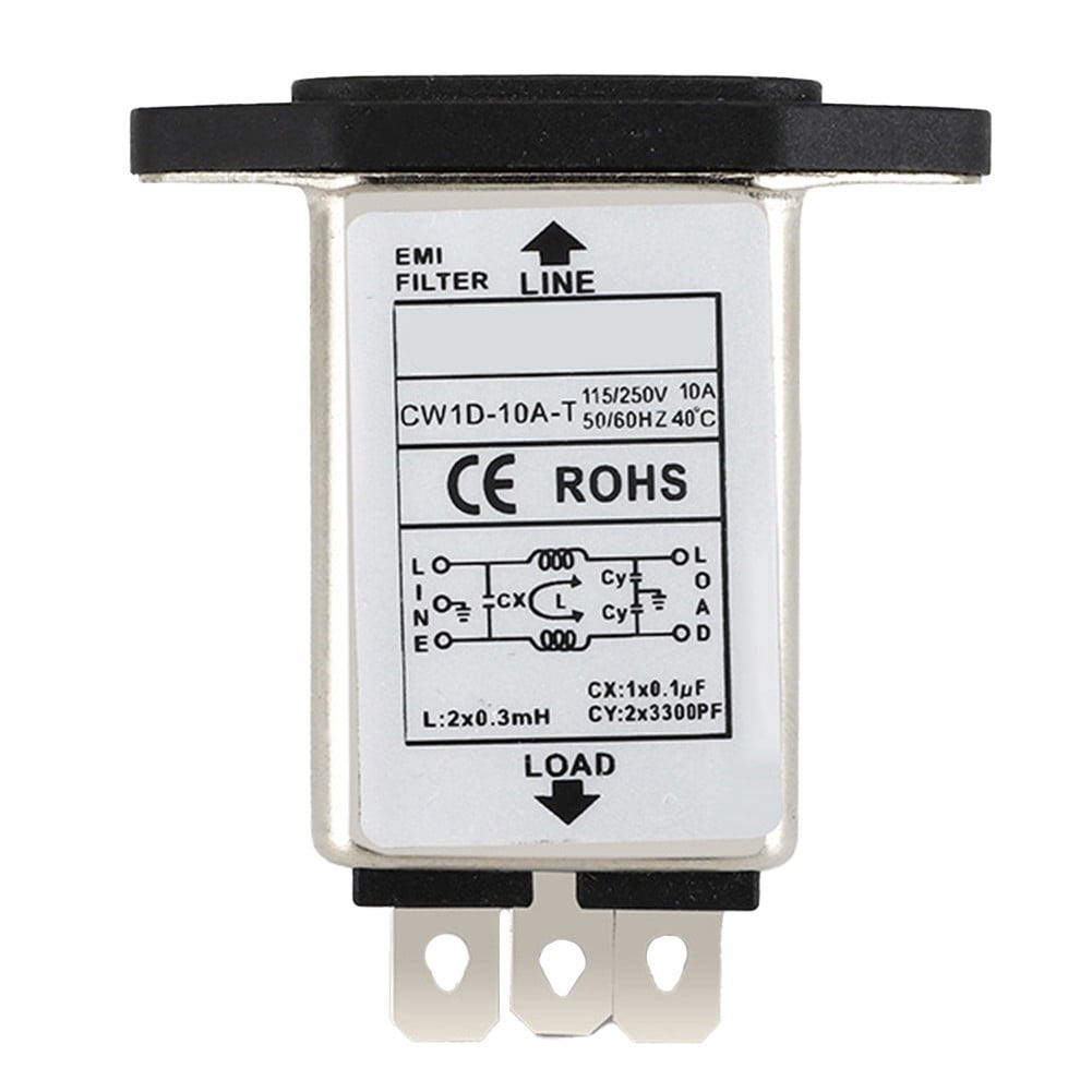 CAIJIEXI Rfi Outlet Filter Ac Cw1D-T Type Suppressor Power Line Noise ...