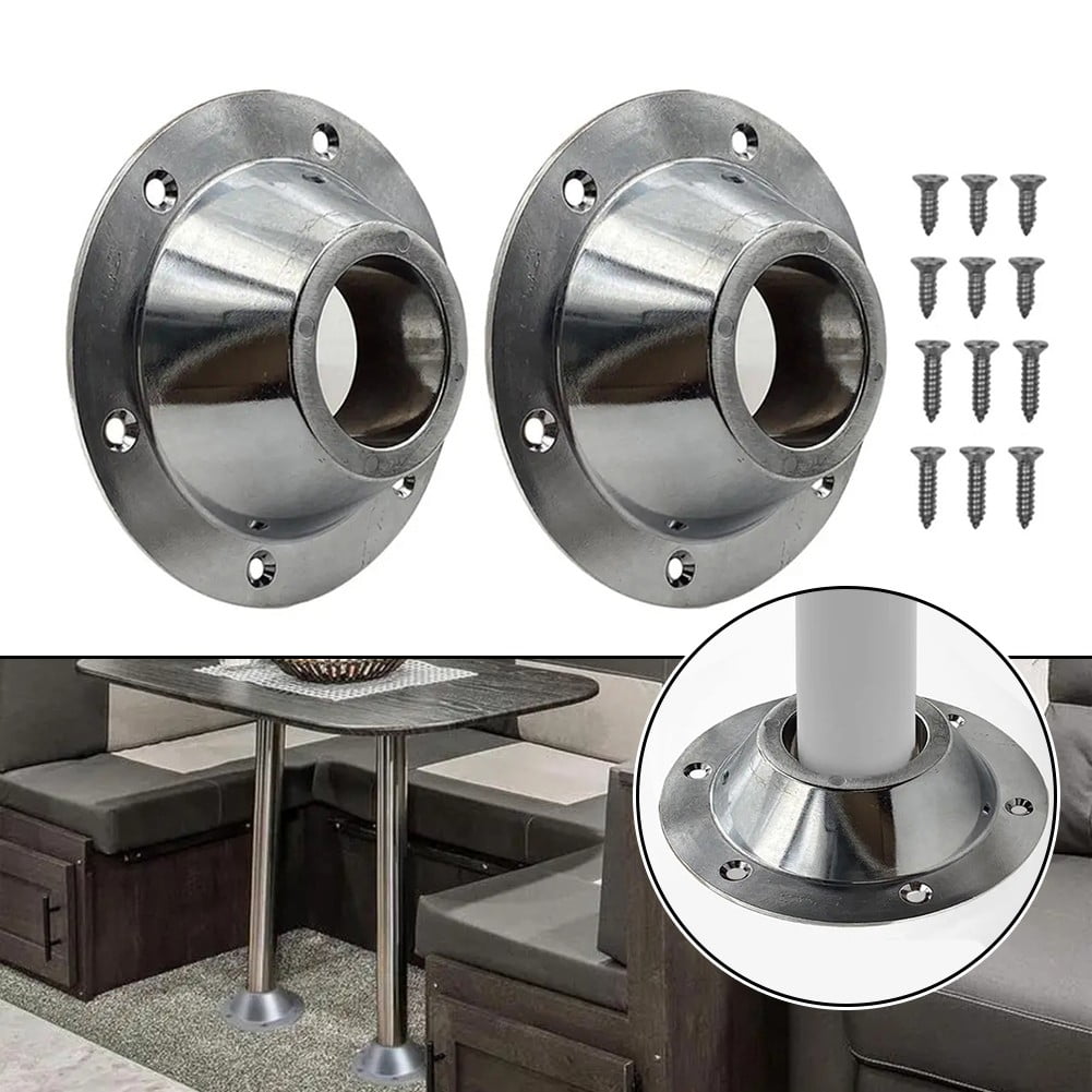 CAIJIEXI Rv Table Leg Pedestals Replacement Rv Table Base Aluminum ...