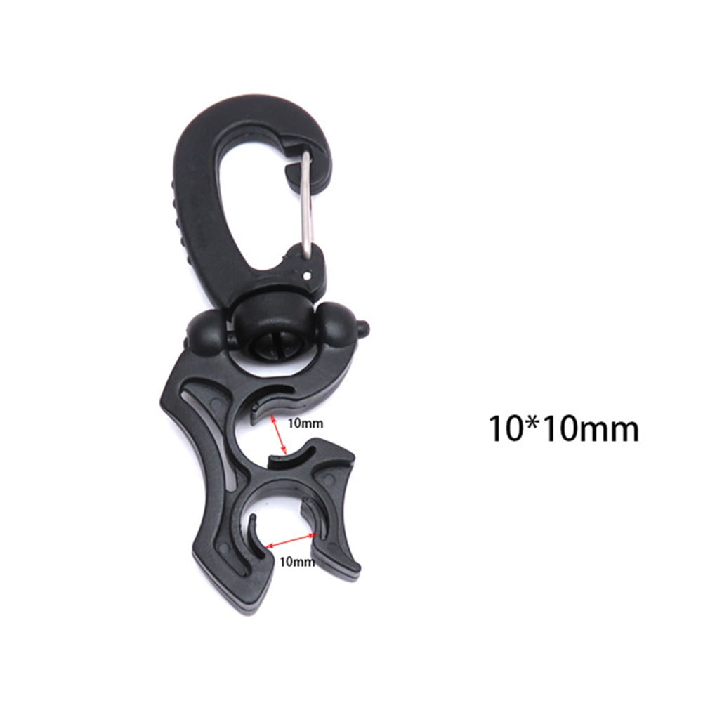 CAIJIEXI Scuba Diving Double Hose Holder with Clip BCD Regulator and ...