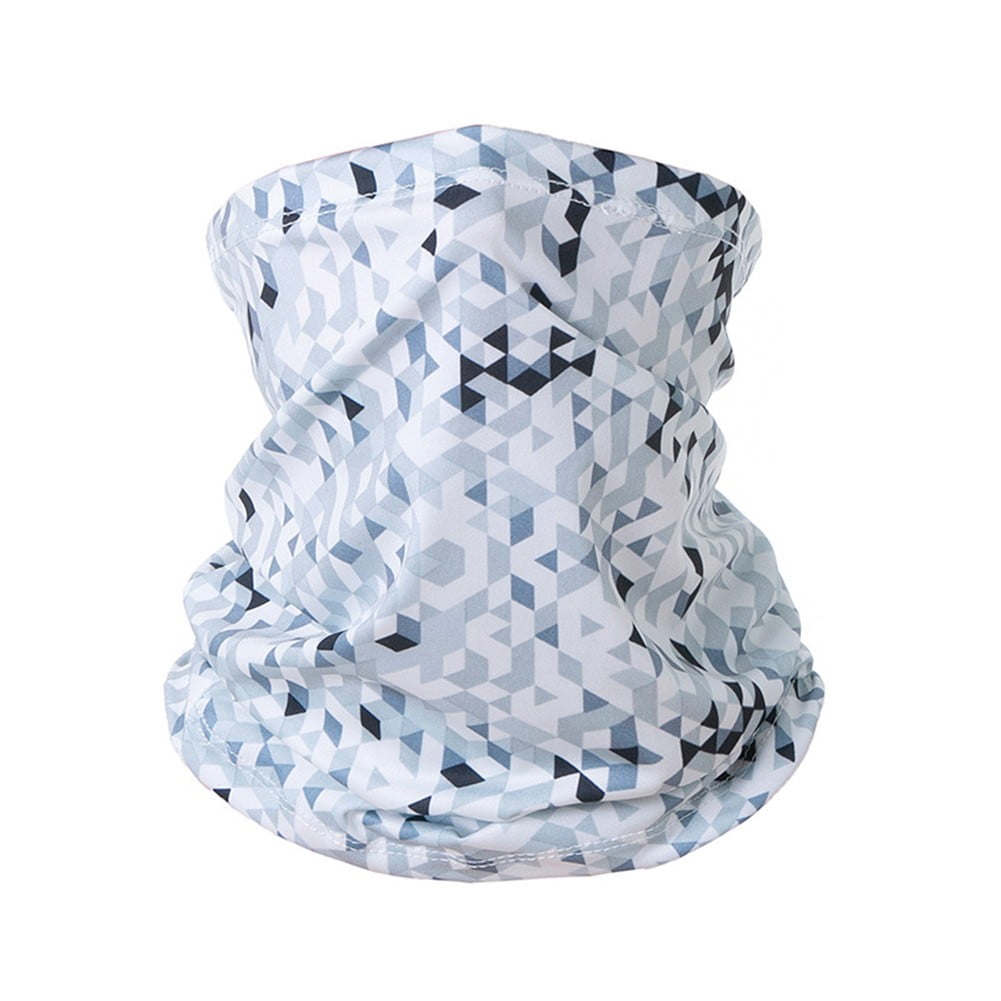 CAIJIEXI Sunscreen Ice Silk Scarf Neck Neck Tube Scarf for Biker ...