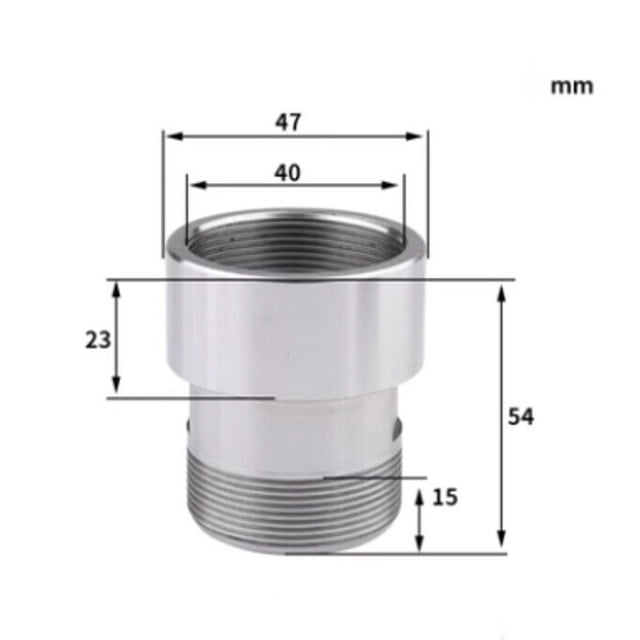 CAIJIEXI Thread Adapter Er11 Er16 Er20 Er25 Er32 Collet Chuck Spindle ...
