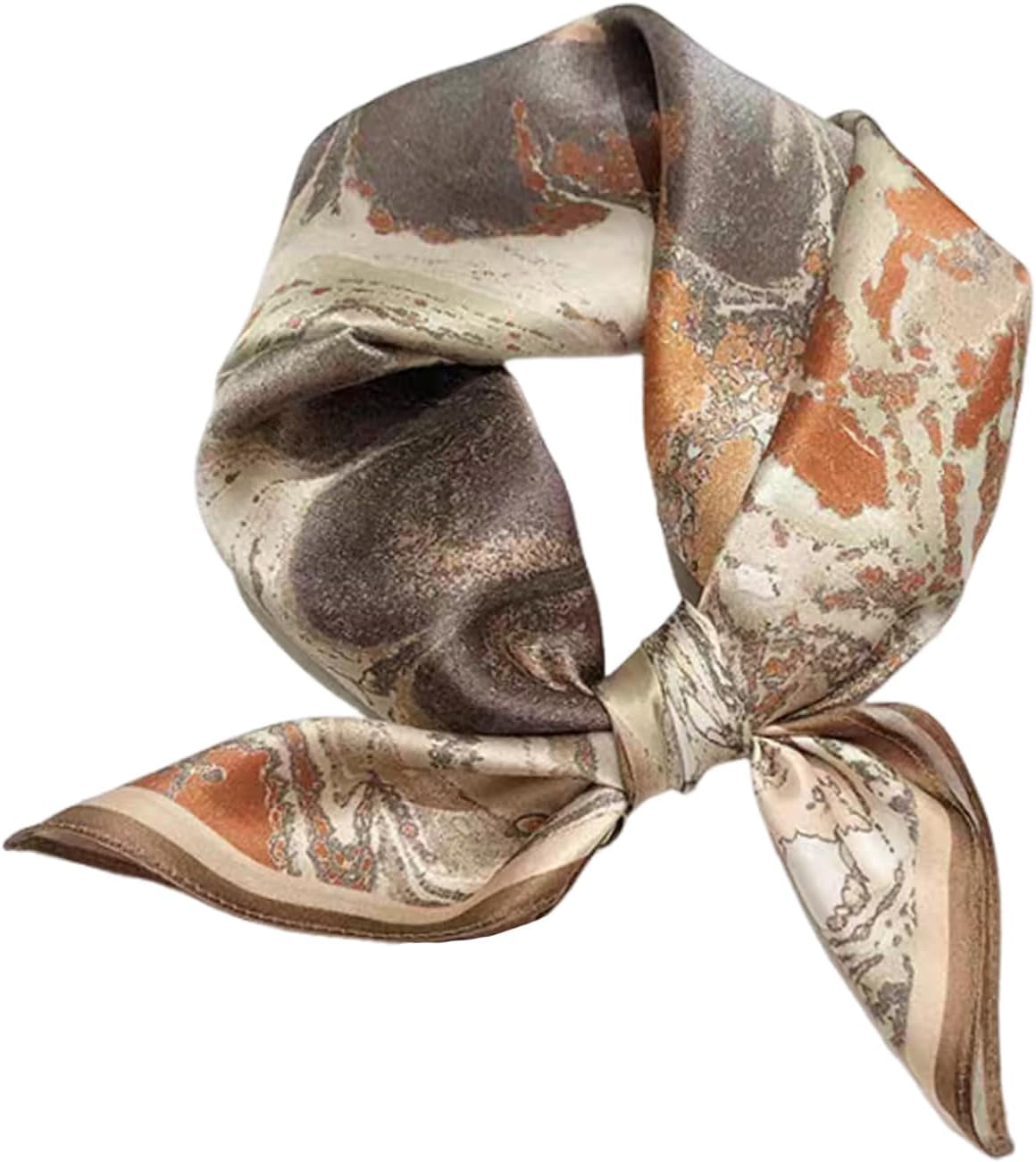 CAILDANL 100% Real Mulberry Silk Women Small Square Neck Scarfs 21 ...
