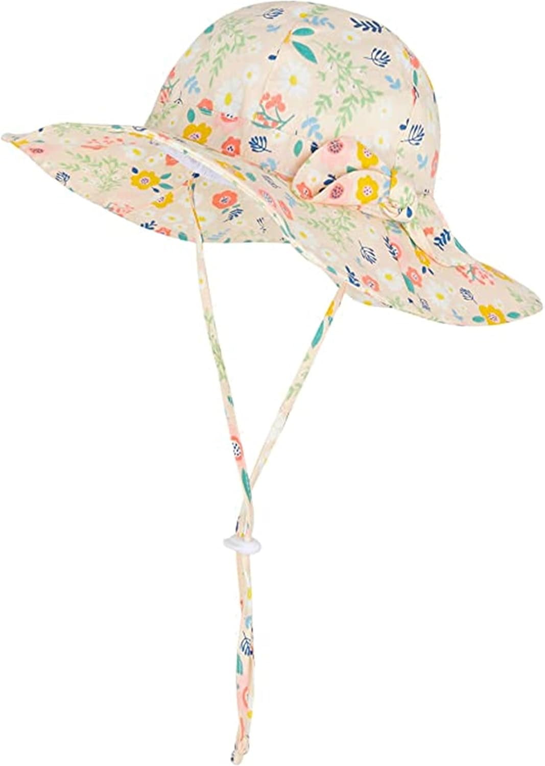 CAILDANL Baby Girl Sun Hat Summer Beach Hats with UPF 50+ Toddler ...