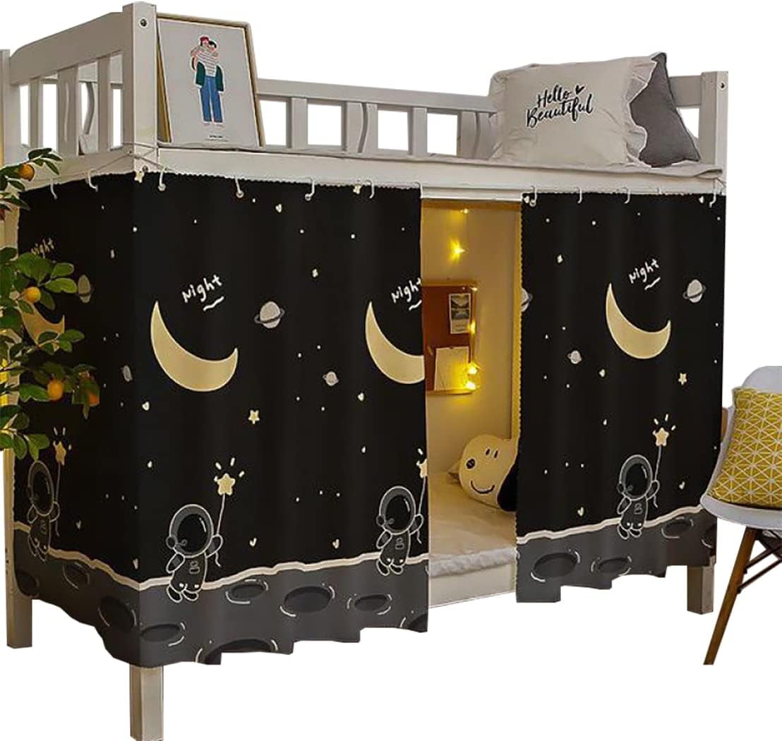 CAILDANL Bottom Bunk Bed Curtains Privacy Cloth Underbed Curtains for ...