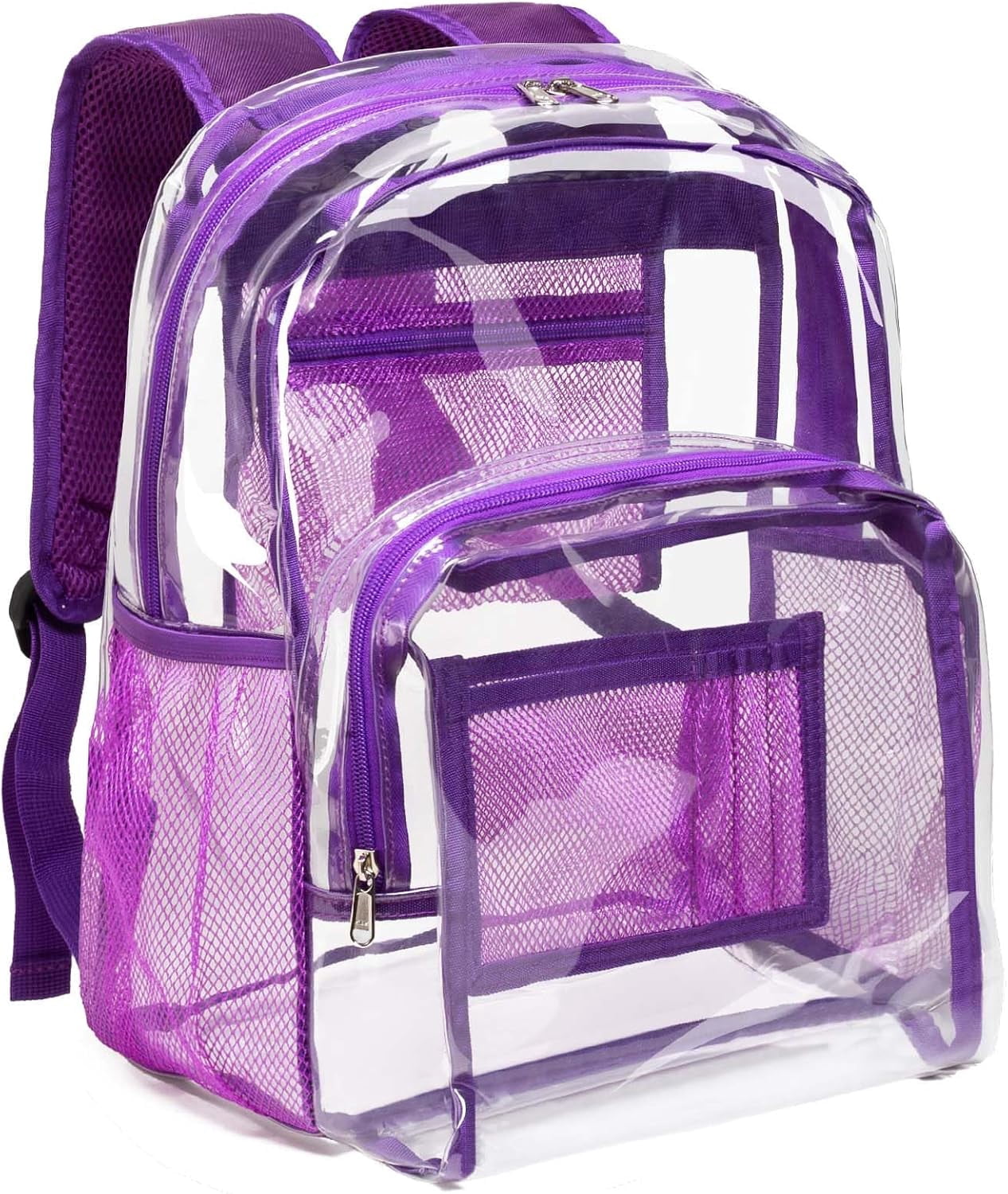 CAILDANL Clear Backpack Heavy Duty PVC Transparent Backpack with ...