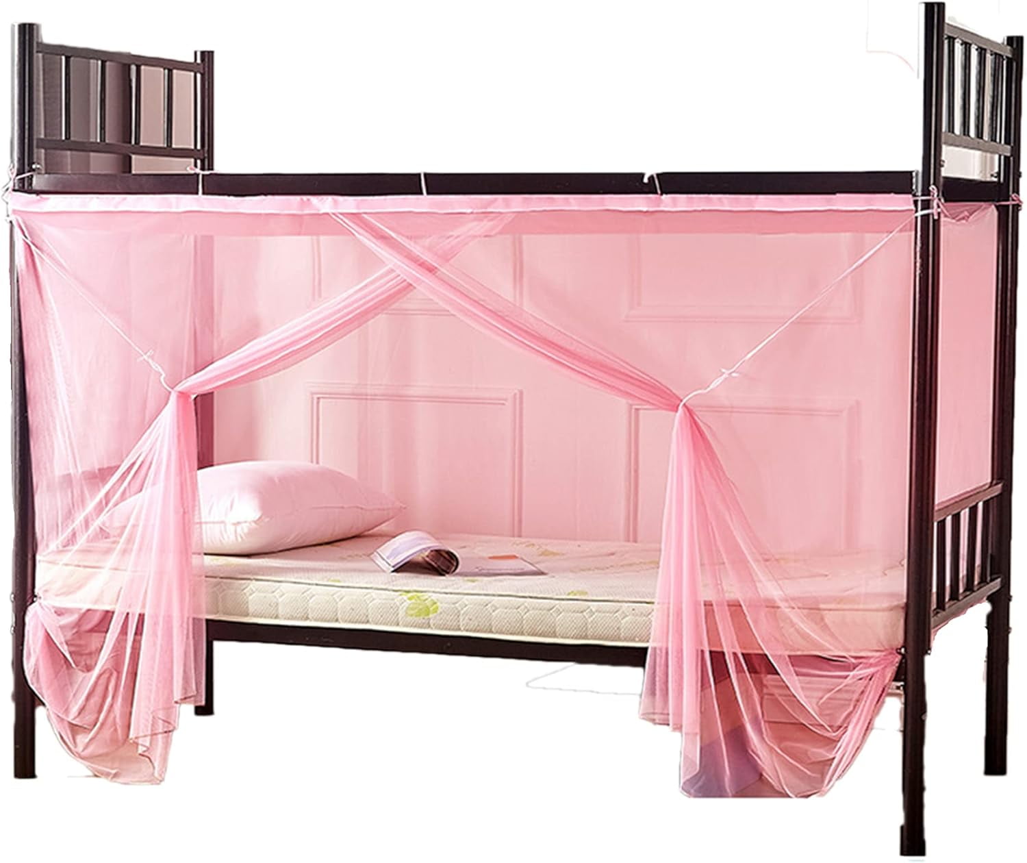 CAILDANL Dorm Home Bunk Nets Bed Curtains Cloth Bed Canopy Blackout ...