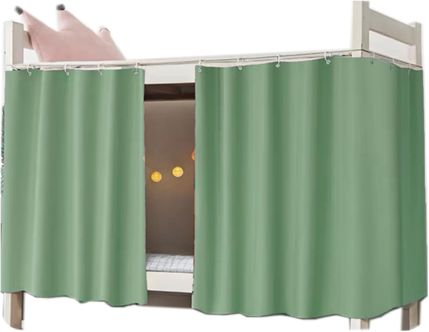 CAILDANL Dorm Home Bunk Nets Bed Curtains Cloth Bed Canopy Blackout ...