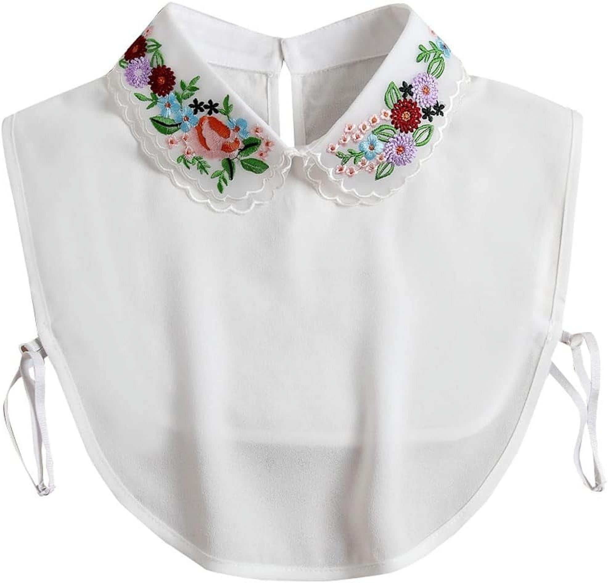 CAILDANL False Collar Detachable Half Shirt Blouse Fake Collar ...