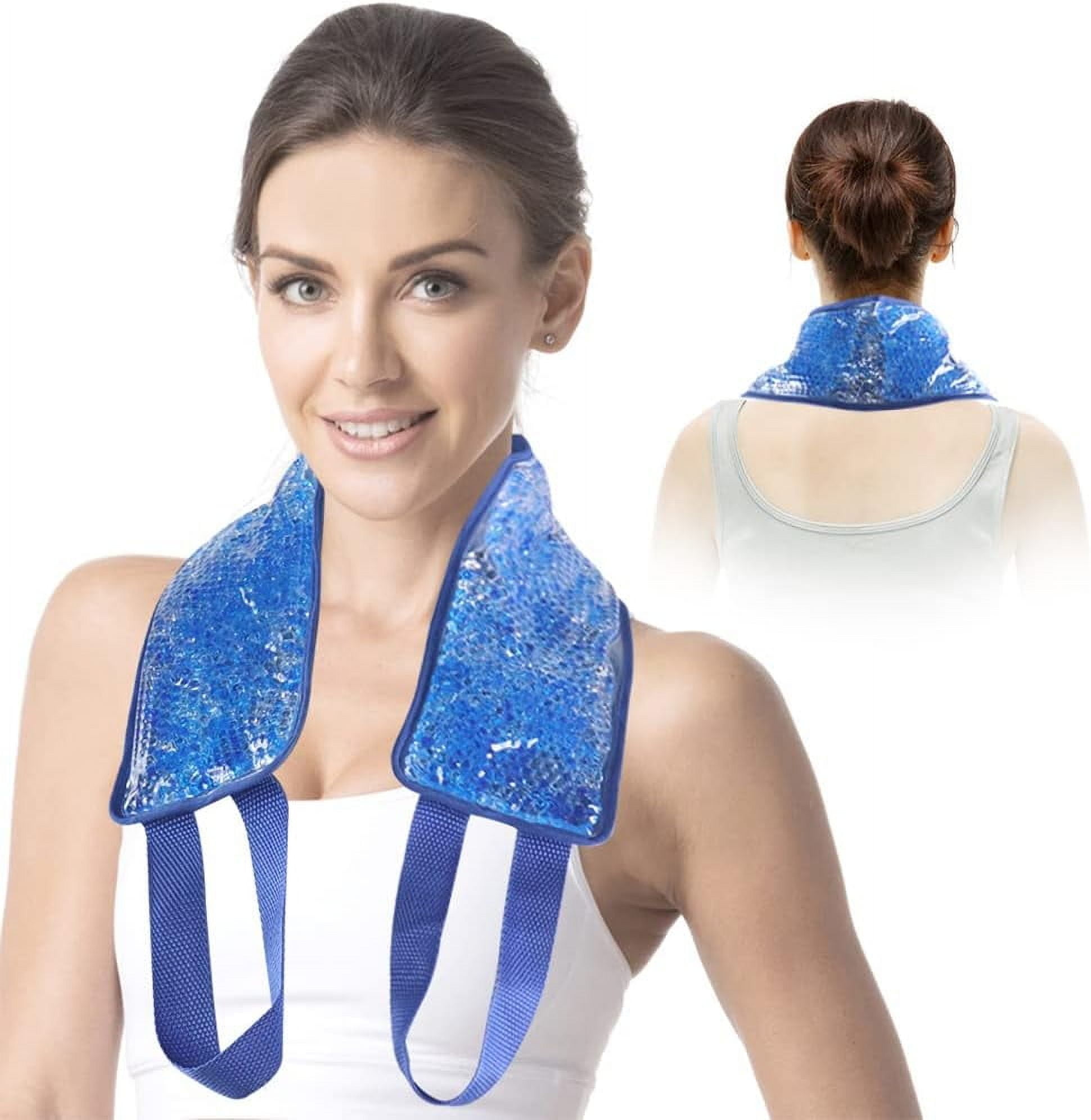 CAILDANL Ice Pack for Neck Pain Relief, FSA or HSA Neck Ice Pack Wrap ...