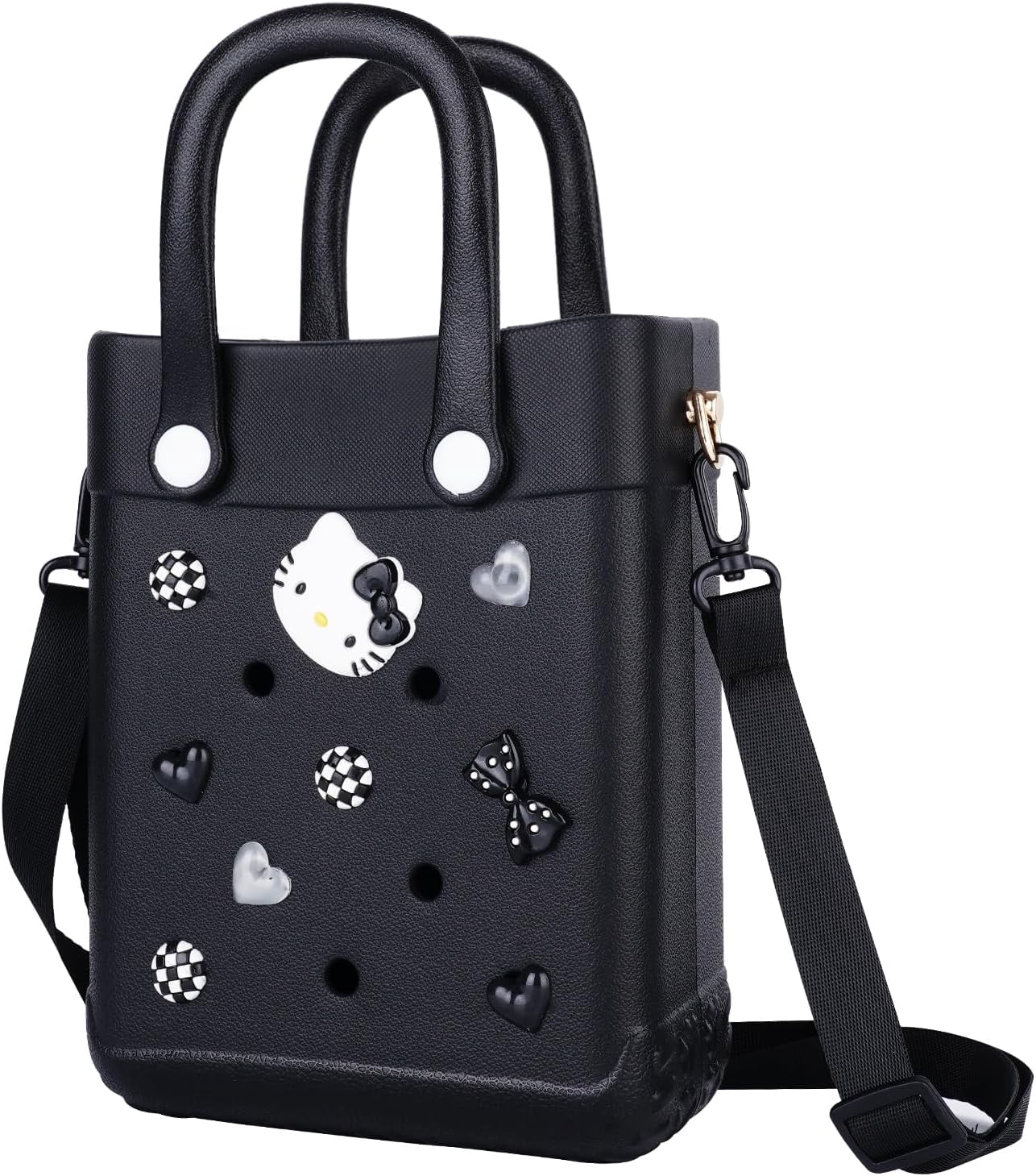 CAILDANL Mini Beach Rubber Tote Bag - Small Waterproof Bitty Washable ...