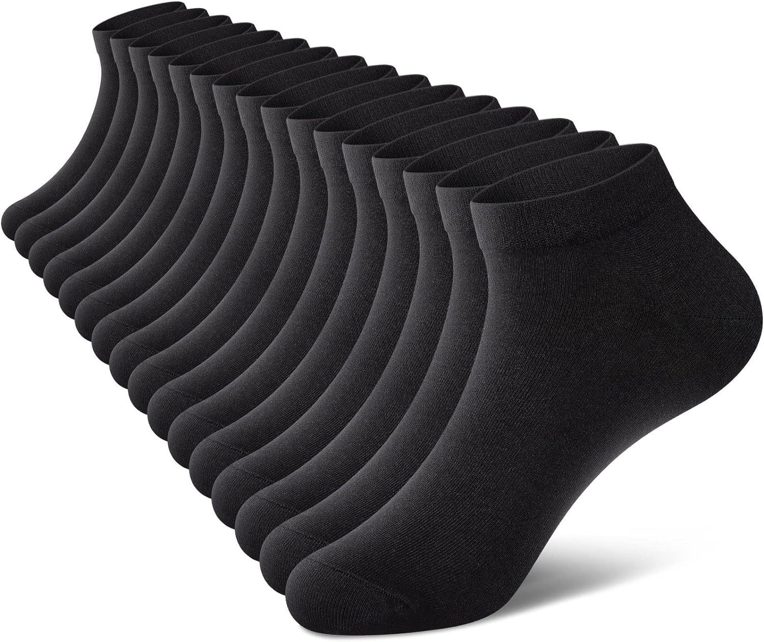 CAILDANL No Show Socks Men, Low Cut Ankle Short Casual Cotton Socks ...