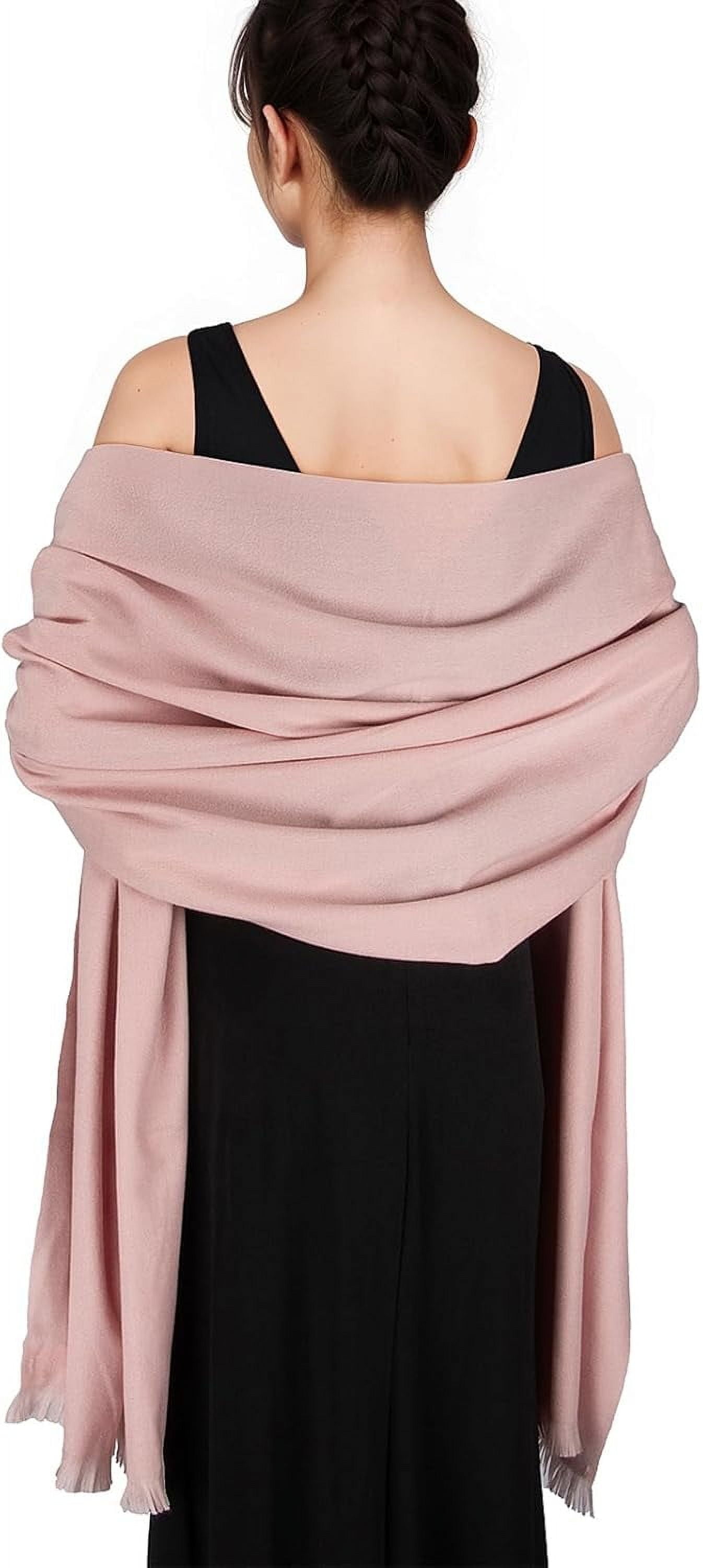 CAILDANL Pashmina shawls and wraps for Evening Dresses Scarf for Women ...