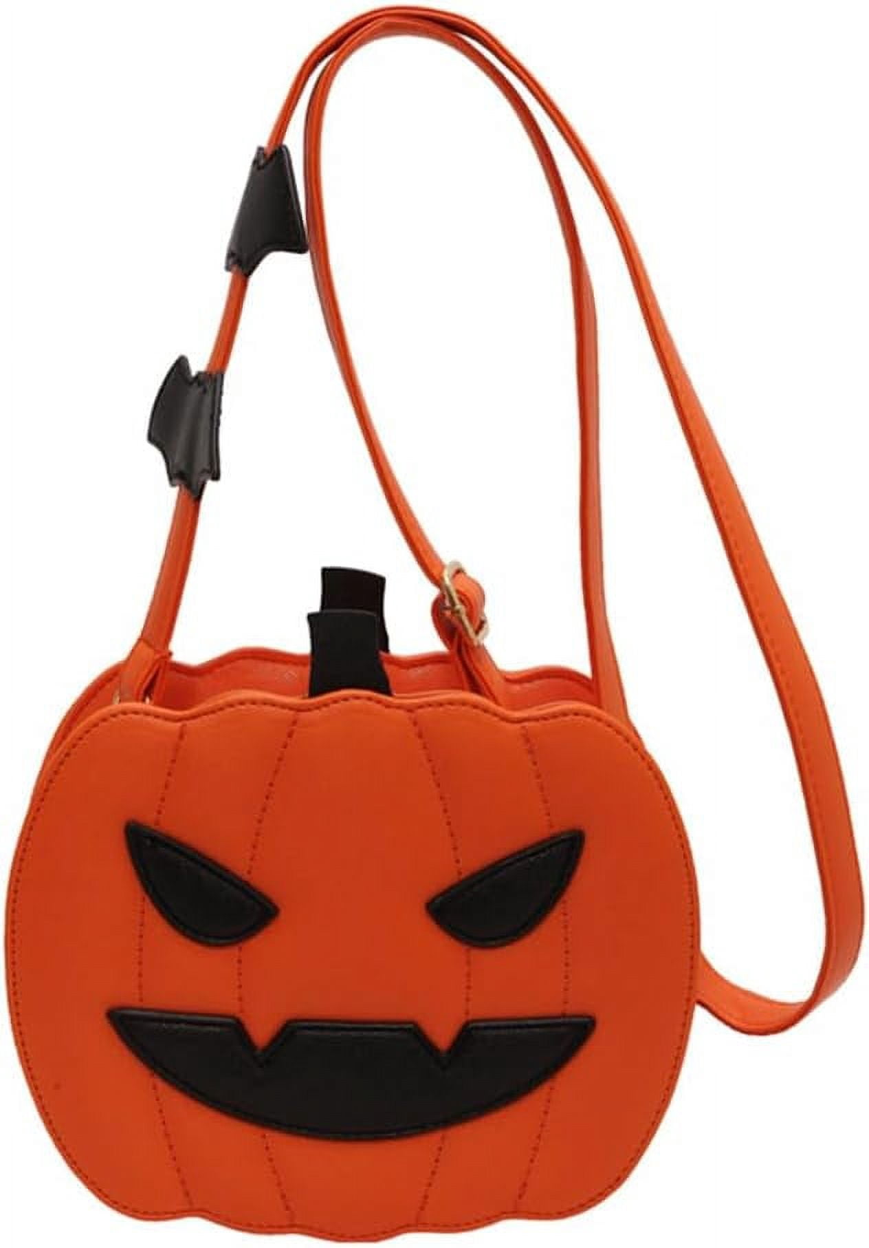 CAILDANL Pumpkin Crossbody Bag Purse Novelty Halloween Devil Shoulder ...