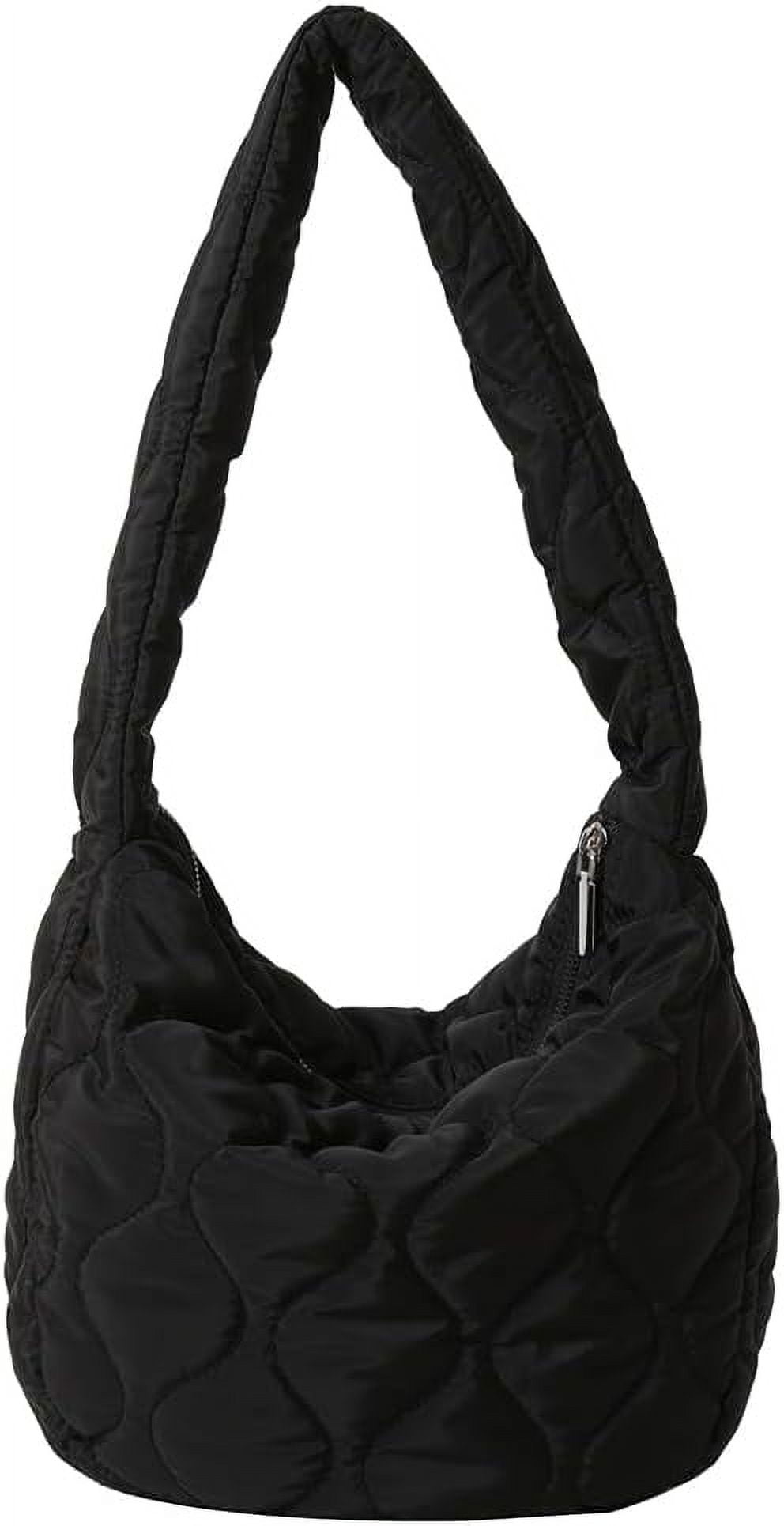 CAILDANL Quilted Bag for Women Puffer Tote Bag Quilted Shoulder Bag ...