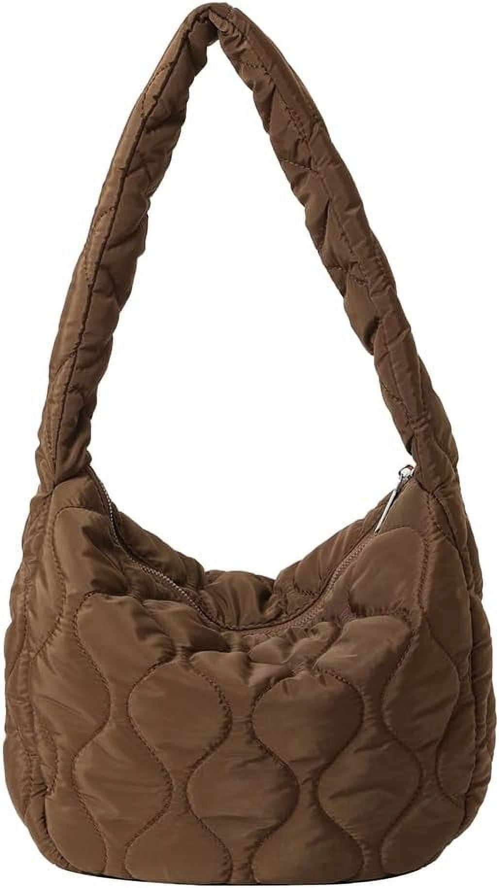 CAILDANL Quilted Bag for Women Puffer Tote Bag Quilted Shoulder Bag ...