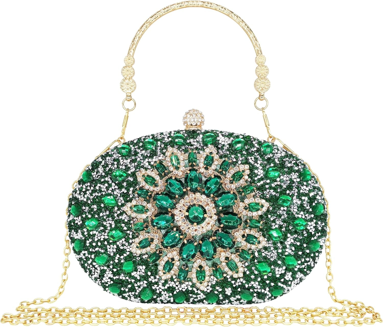 CAILDANL Rhinestone Clutch Purses for Women Evening Wedding Formal ...