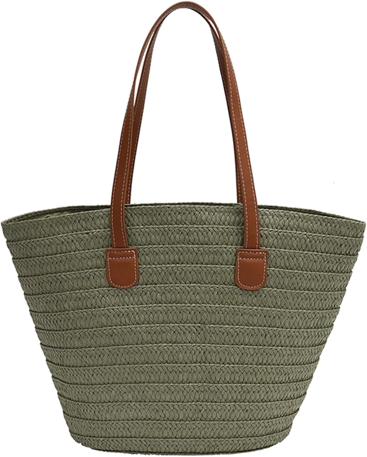 CAILDANL Straw Beach Bag, Summer Straw Handbags for Women TrendyStraw ...