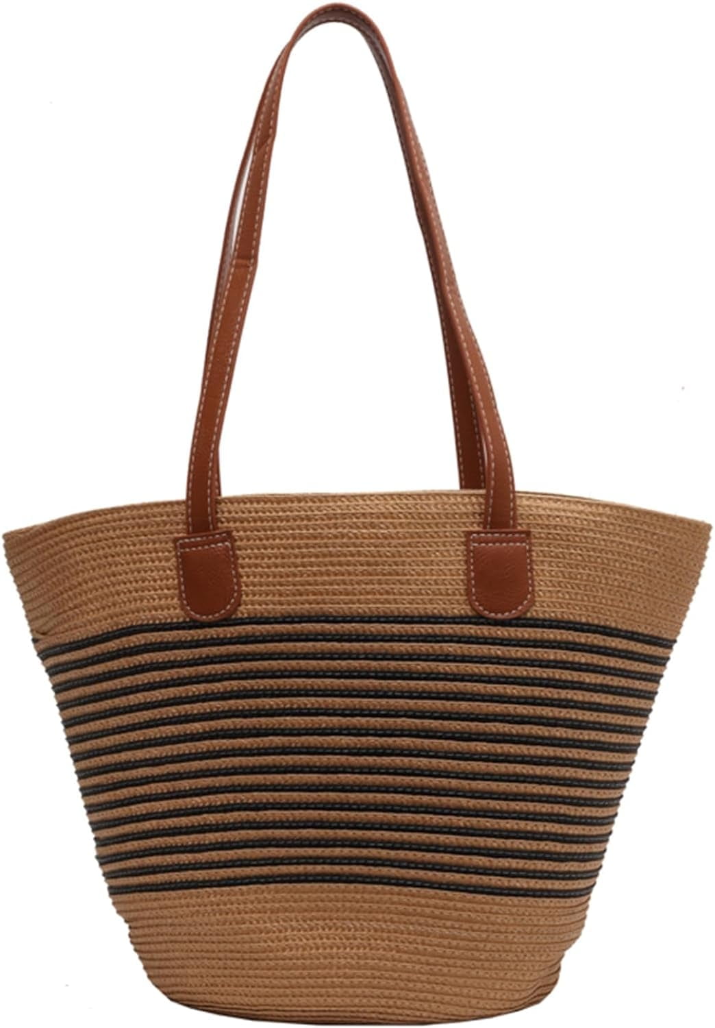CAILDANL Straw Beach Bag, Summer Straw Handbags for Women TrendyStraw ...