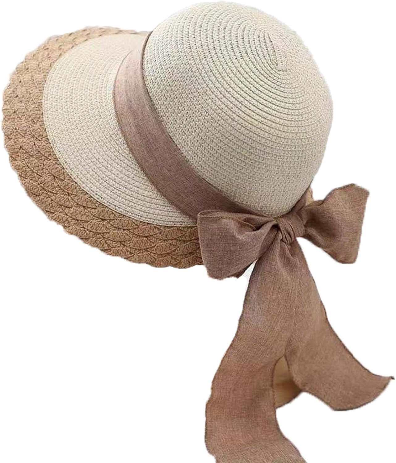 CAILDANL Sun Hats Women Sun Protection Wide Brim Shawl with Neck Flap ...