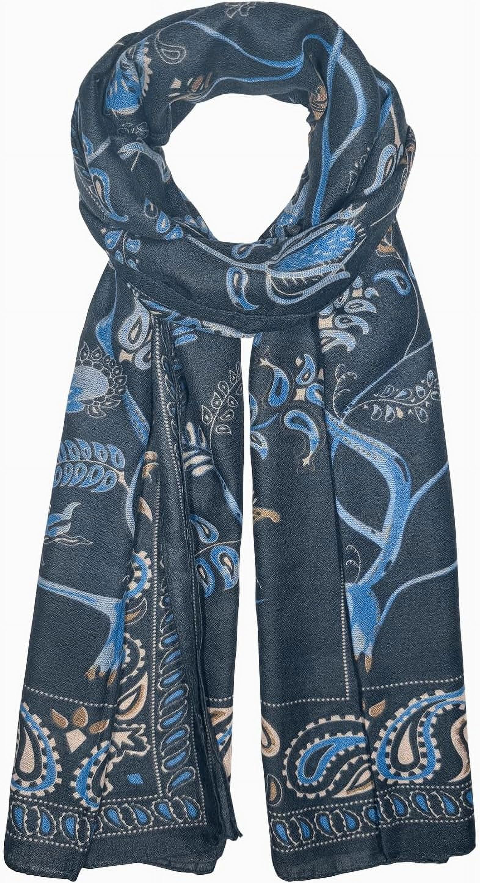CAILDANL Women's Scarves Lady Light Soft Fashion Solid Scarf Wrap Shawl ...