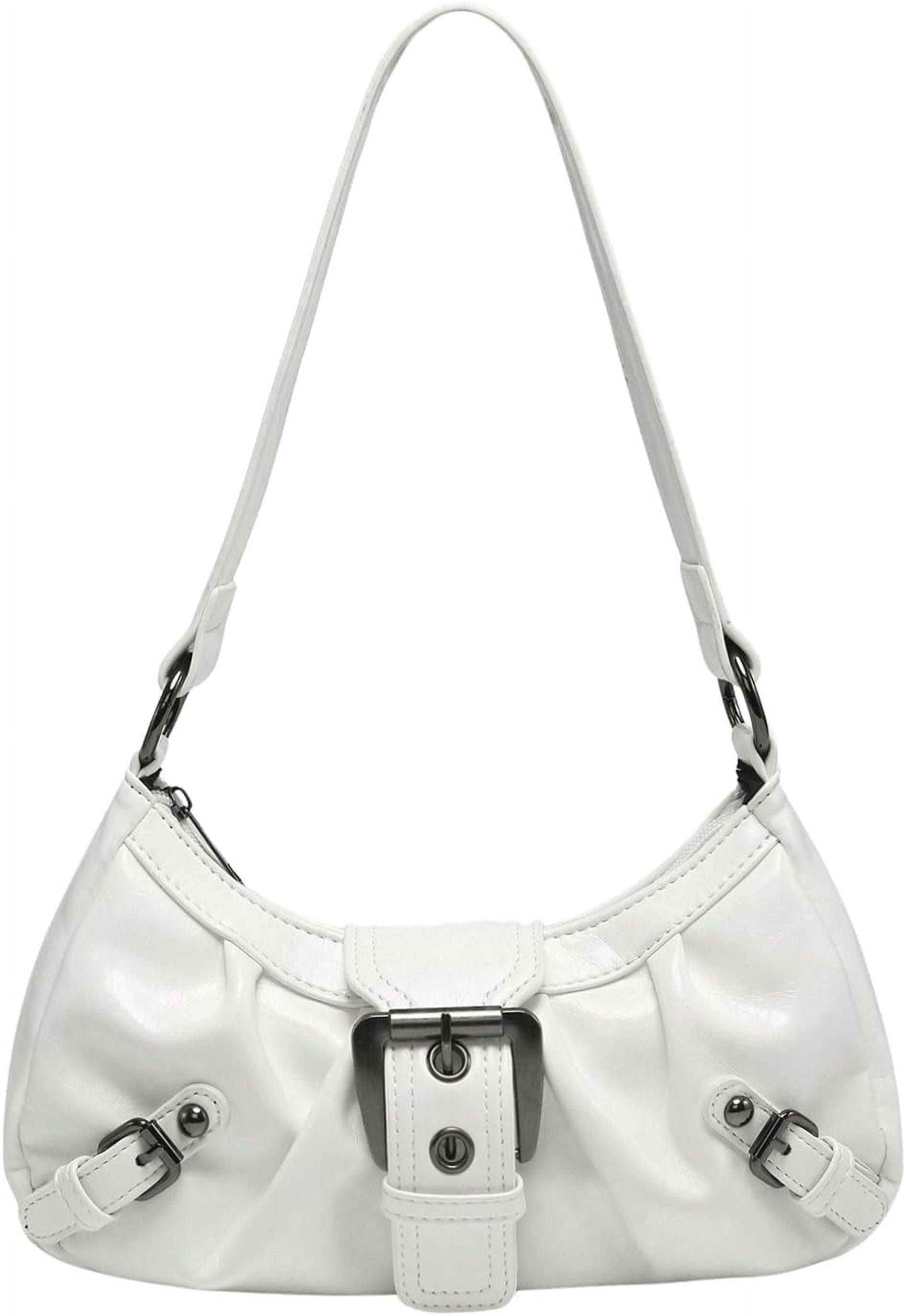 CAILDANL Women's Y2k Purse Top Handle Shoulder Bag Buckle Punk Hobo ...